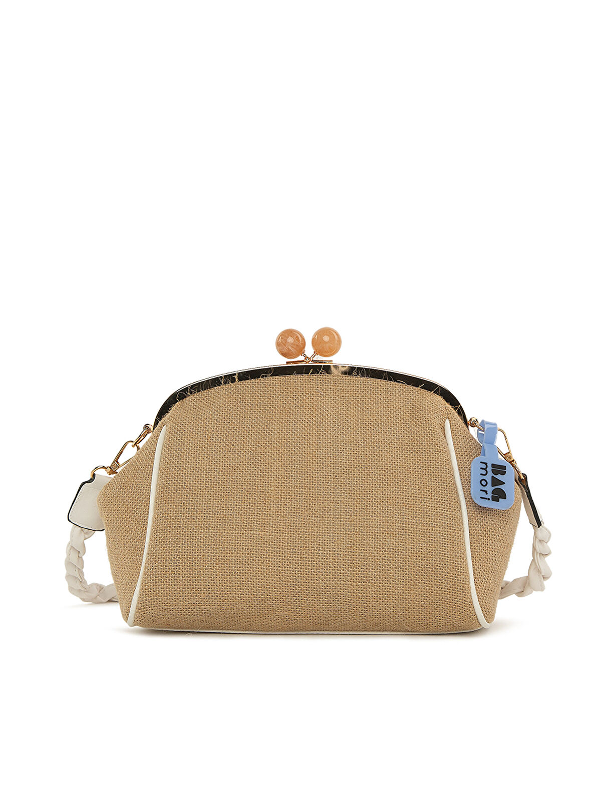 Bagmori Klasik Askılı Hasır Çanta