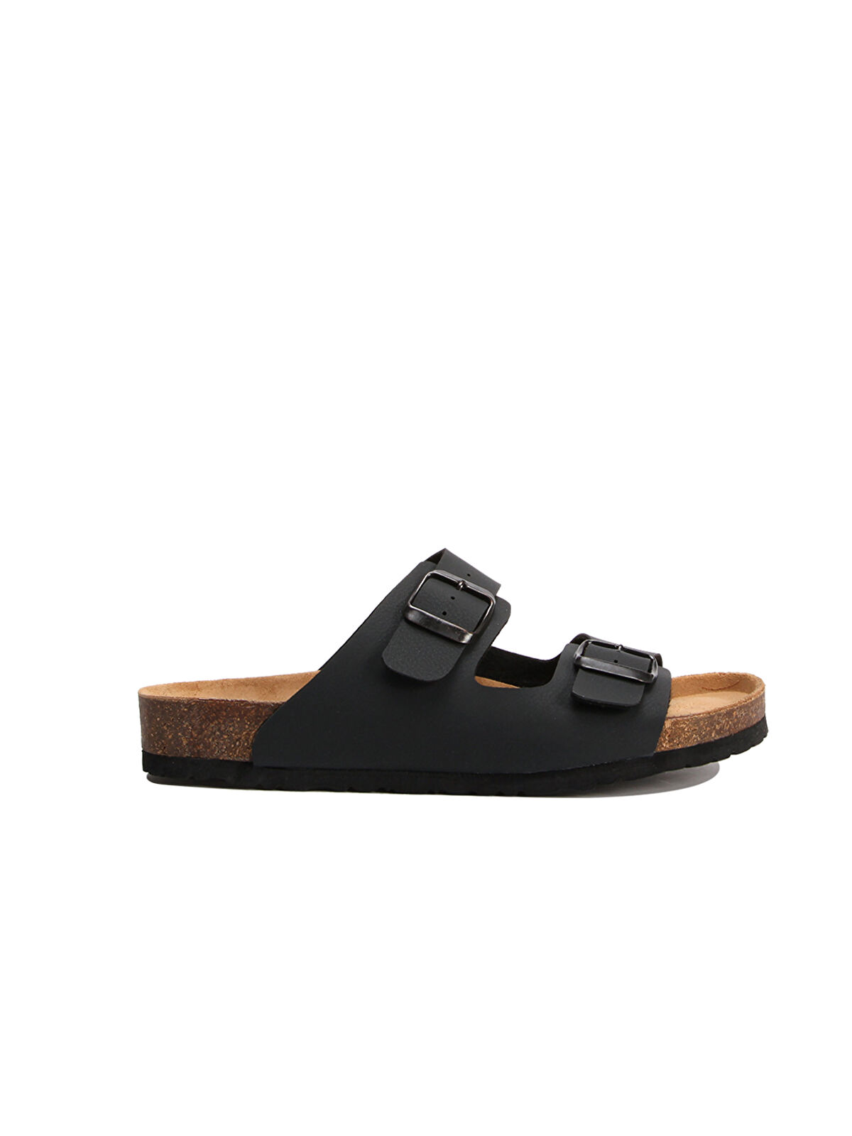 Kifidis Toka Detaylı Çift Bantlı Kadın Terlik