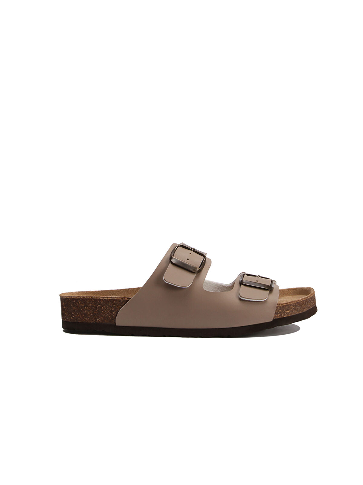 Kifidis Toka Detaylı Çift Bantlı Kadın Terlik