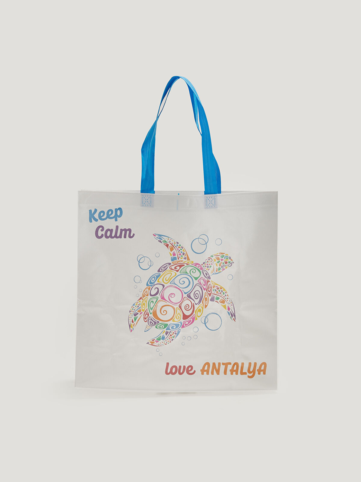 Baskılı Kadın Alışveriş Çantası