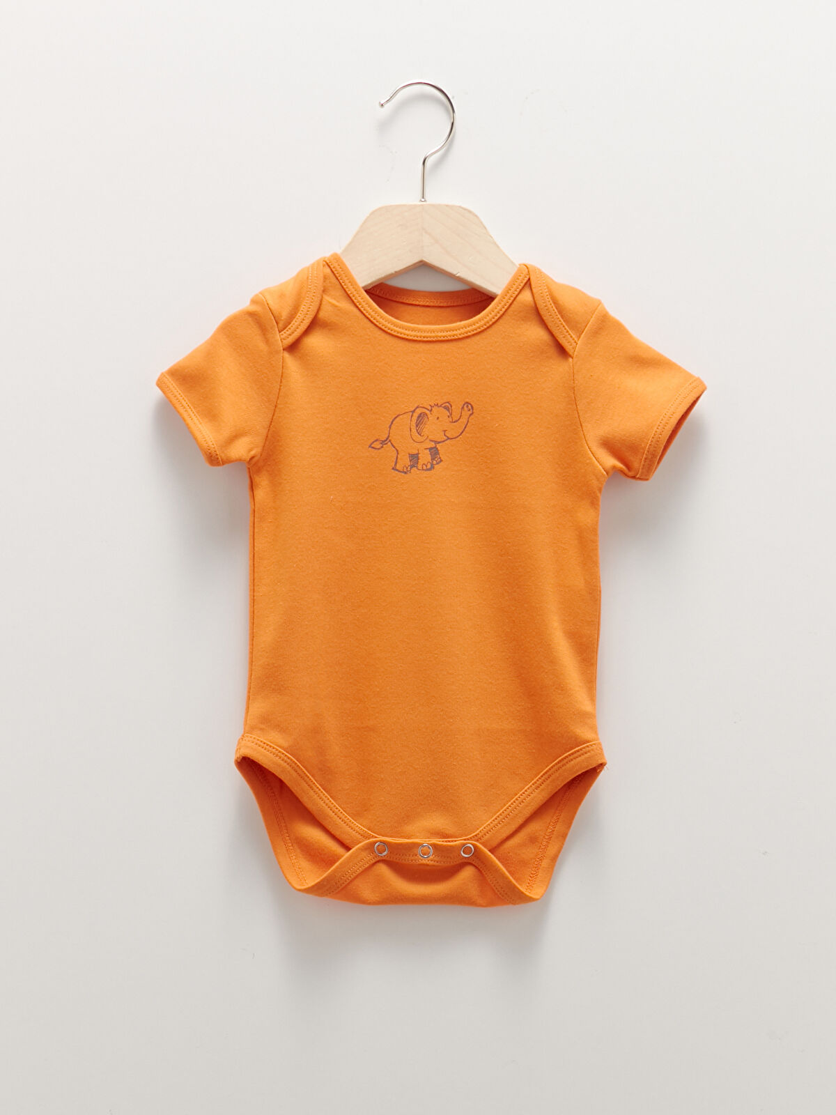 Calico Organik Pamuklu Unisex Çıtçıtlı Body