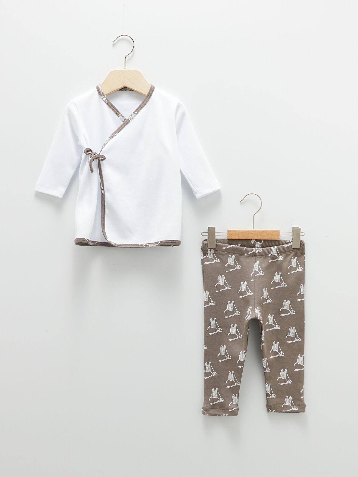 Calico Organik Pamuklu Erkek Bebek Takım 2'li