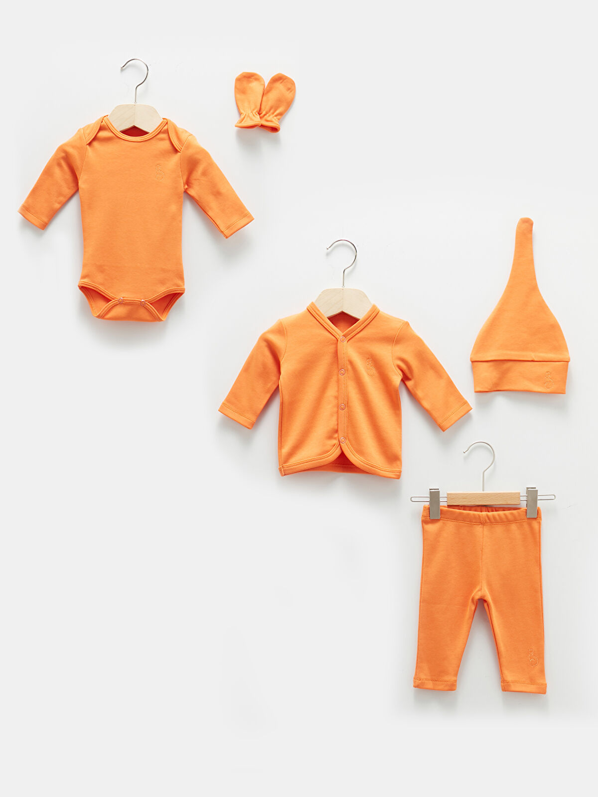 Calico Organik Pamuklu Unisex Takım 5'li Calico Organik Pamuklu Unisex Takım 5'li