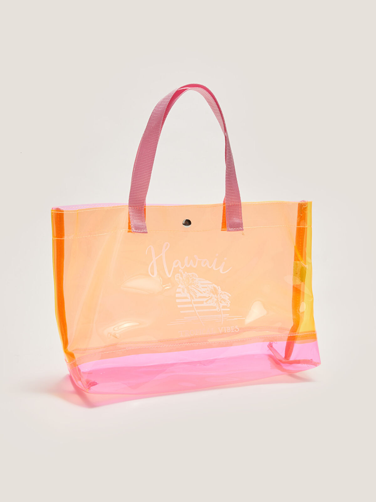 Şeffaf Kız Çocuk Plaj Çantası