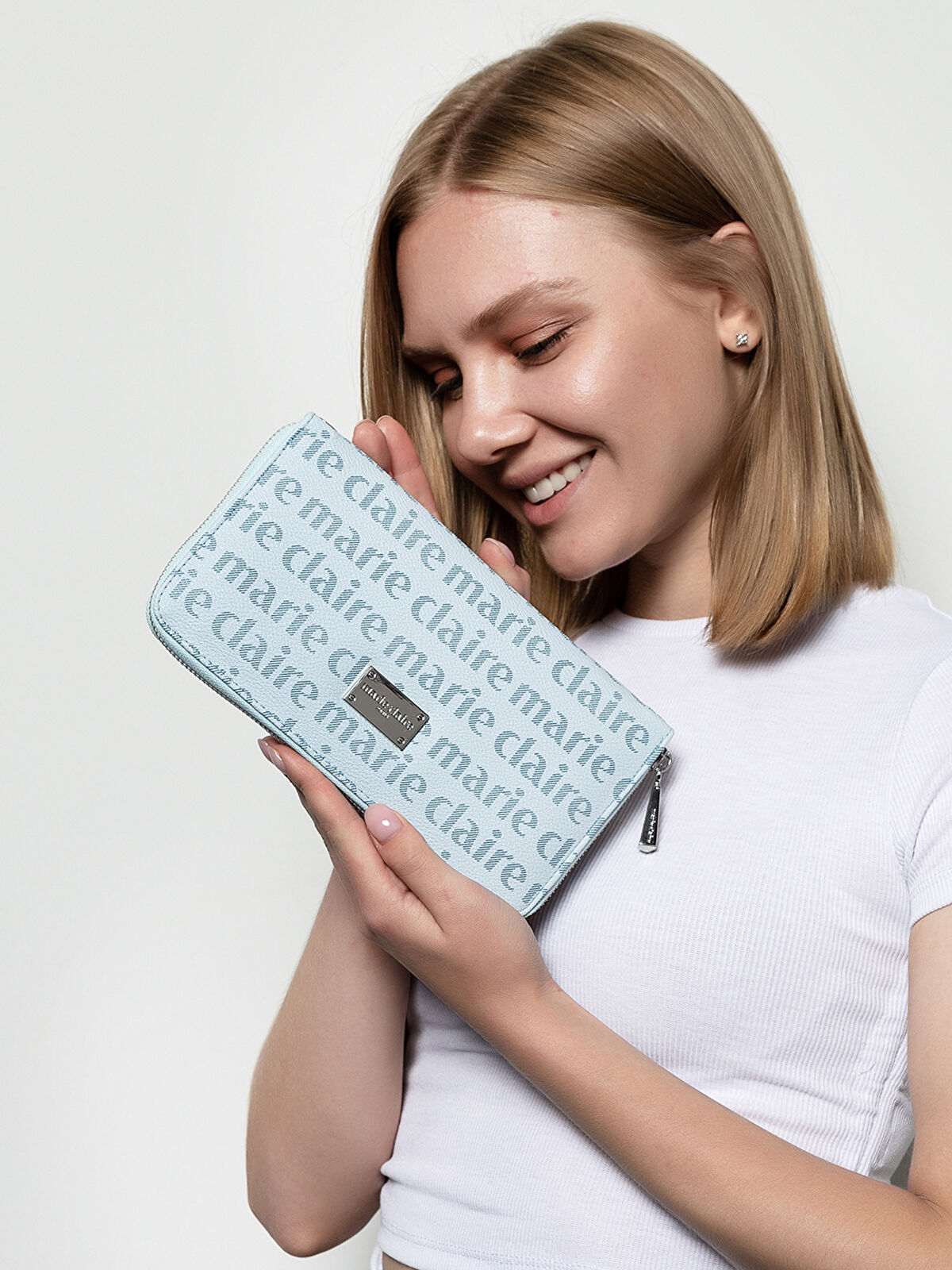 Marie Claire Baskılı Kadın Portföy Çanta