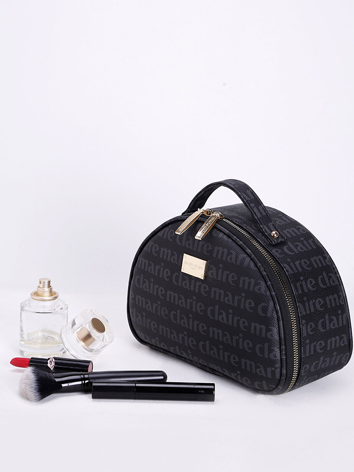 Marie Claire Baskılı Kadın Makyaj Çantası