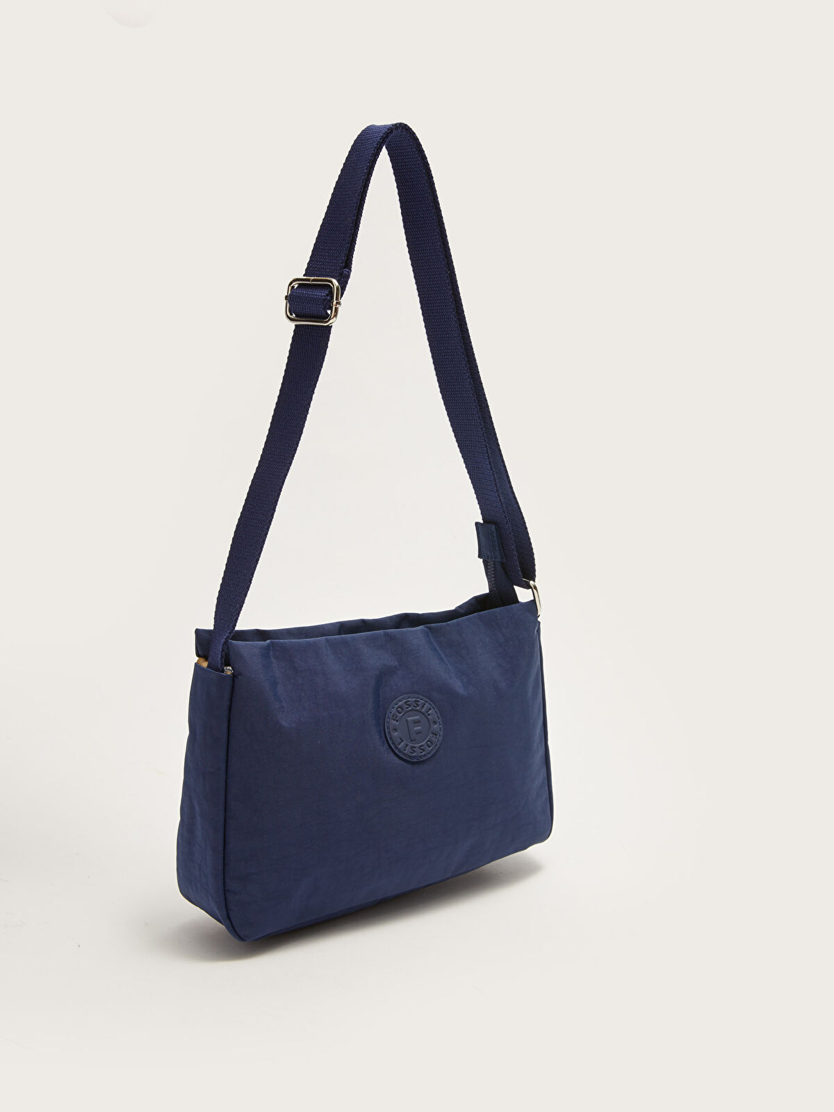 Fossil Etiket Baskılı Kadın Baget Çanta