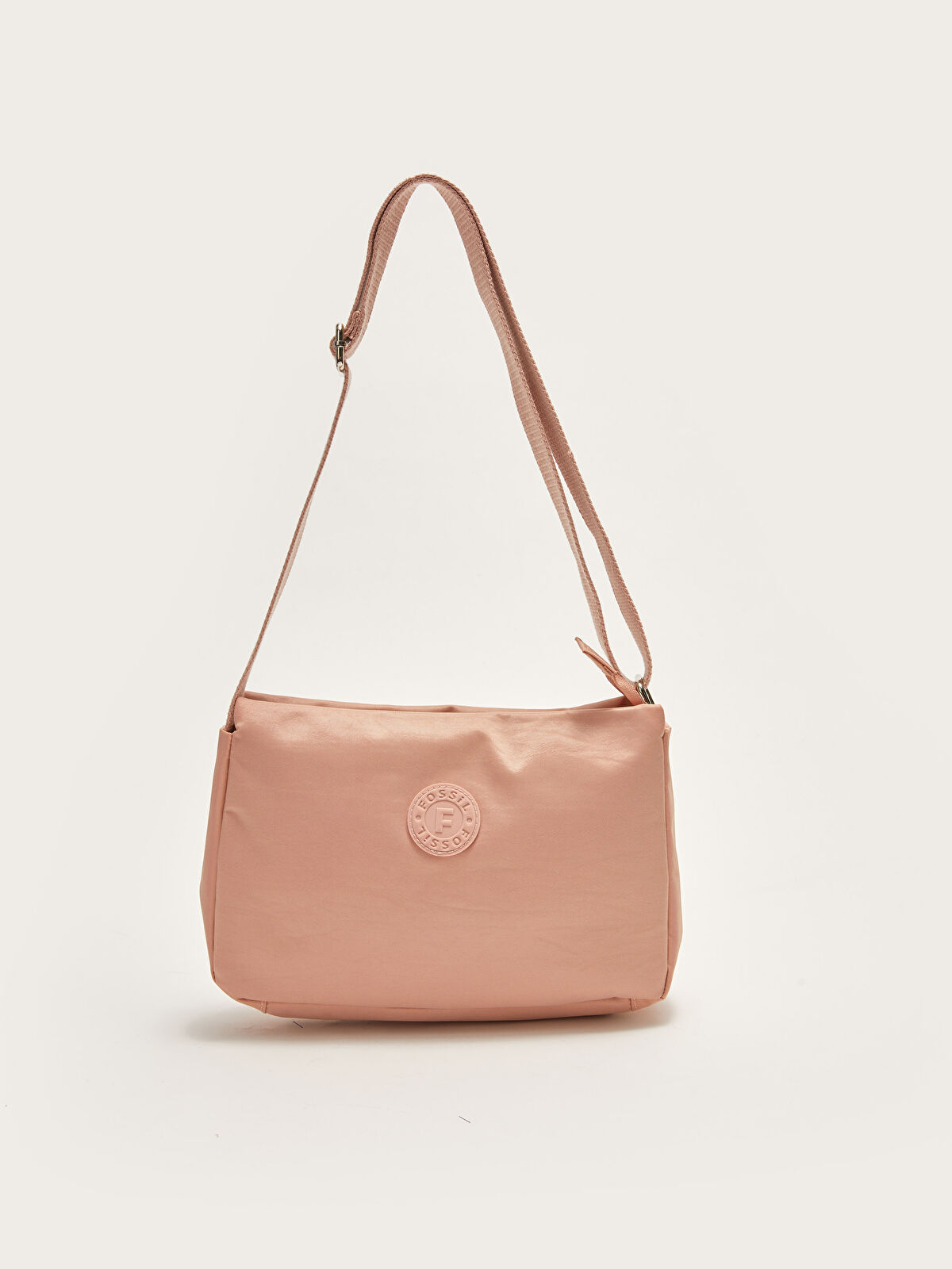 Fossil Etiket Baskılı Kadın Baget Çanta