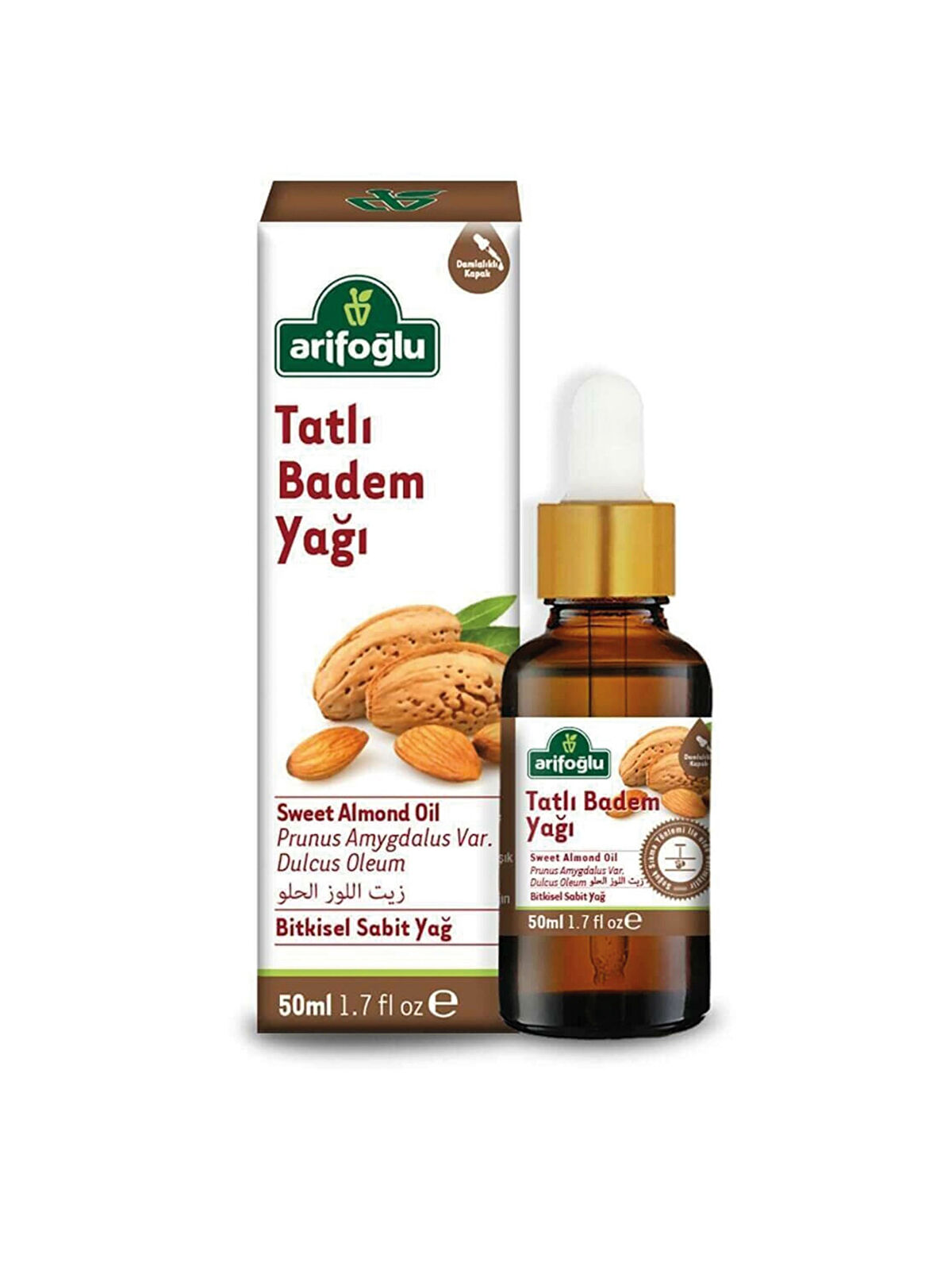 Arifoğlu Tatlı Badem Yağı 50 ml Arifoğlu Tatlı Badem Yağı 50 ml