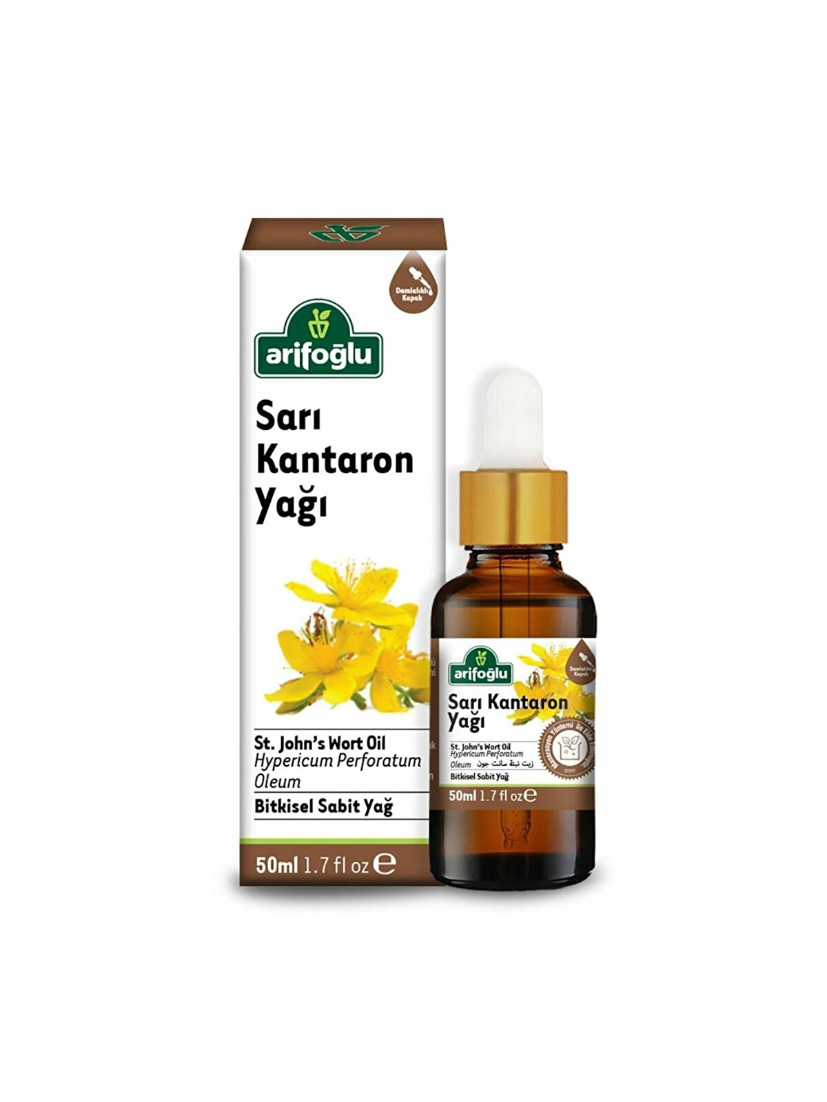 Arifoğlu Sarı Kantaron Yağı 50 ml Arifoğlu Sarı Kantaron Yağı 50 ml