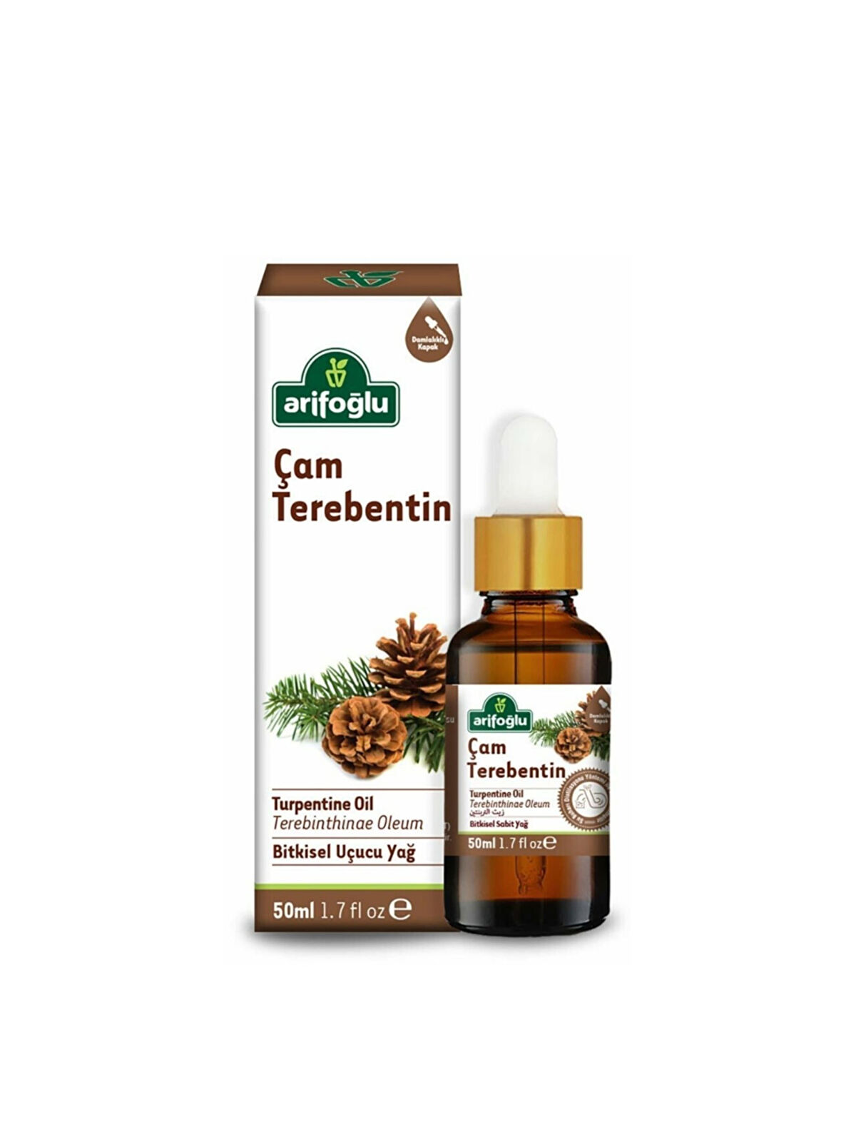 Arifoğlu Çam Terebentin Yağı 50 ml Arifoğlu Çam Terebentin Yağı 50 ml