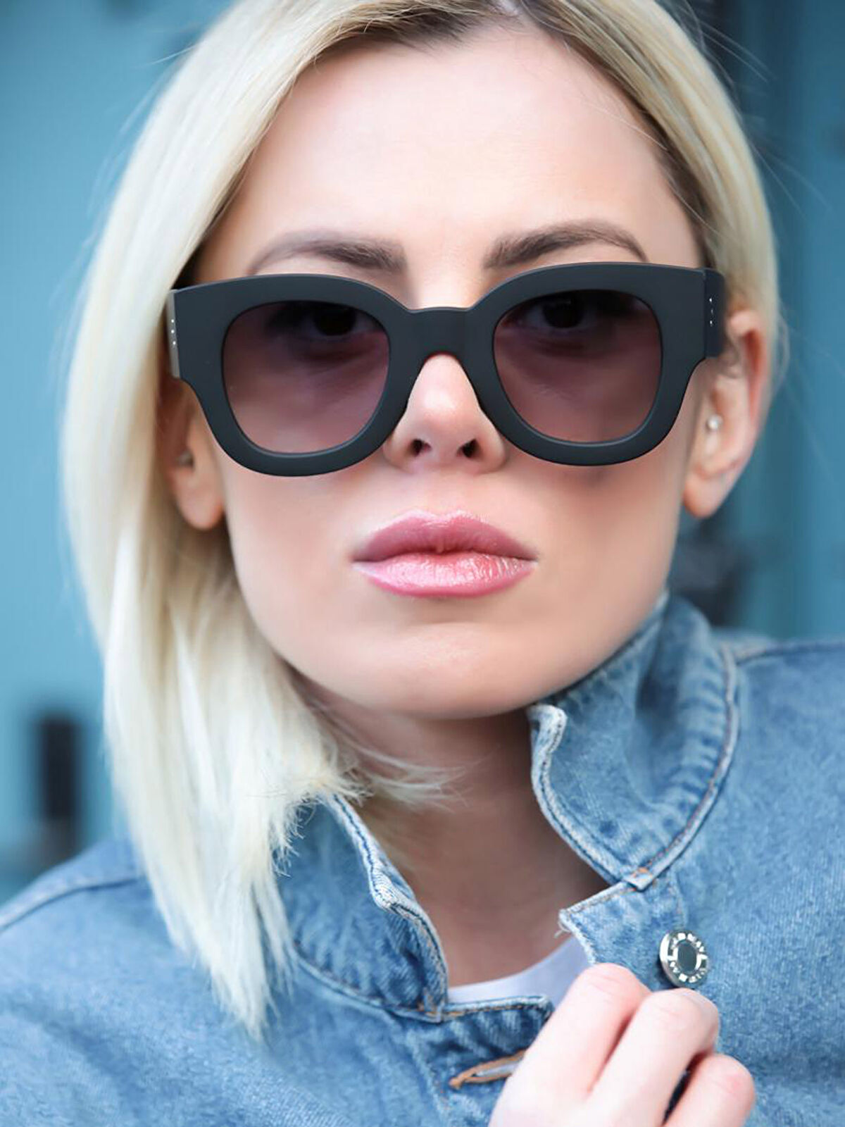 POLO UK Yuvarlak Çerçeveli Kadın Güneş Gözlüğü