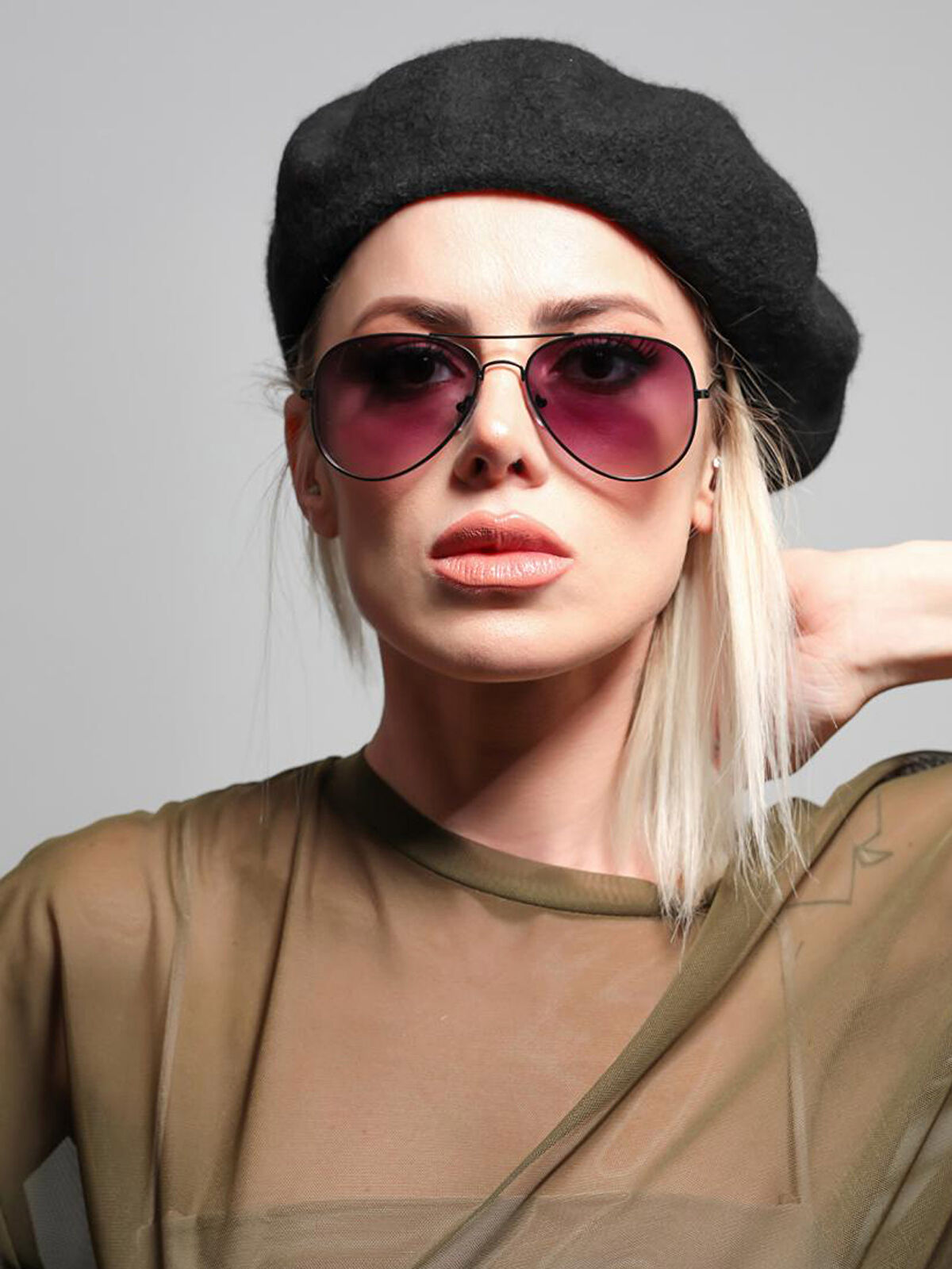 POLO UK Metal Çerçeveli Kadın Güneş Gözlüğü