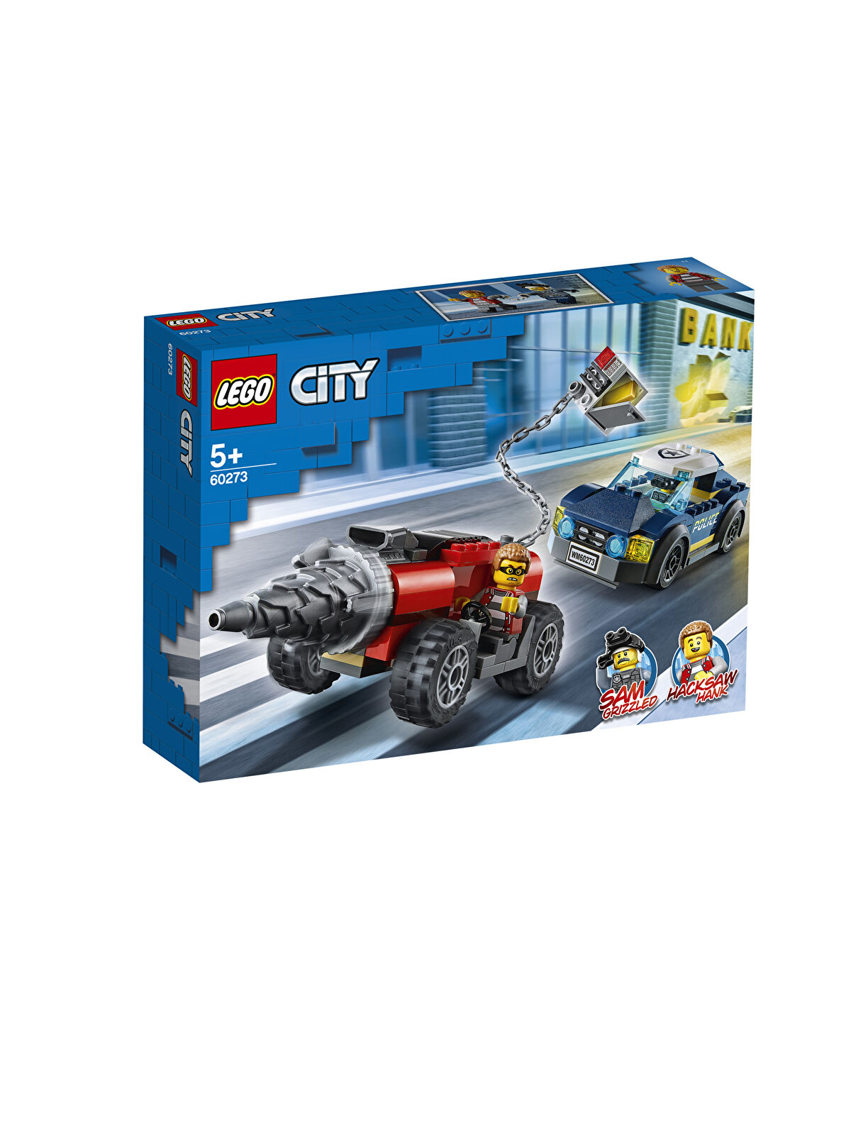 LEGO City Polis Delici Takibi Aracı LEGO City Polis Delici Takibi Aracı