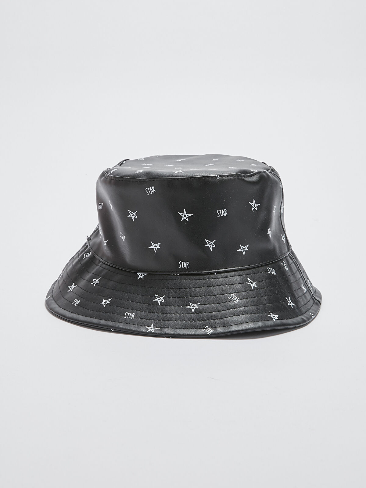 Kız Çocuk Yıldız Baskılı Bucket Şapka
