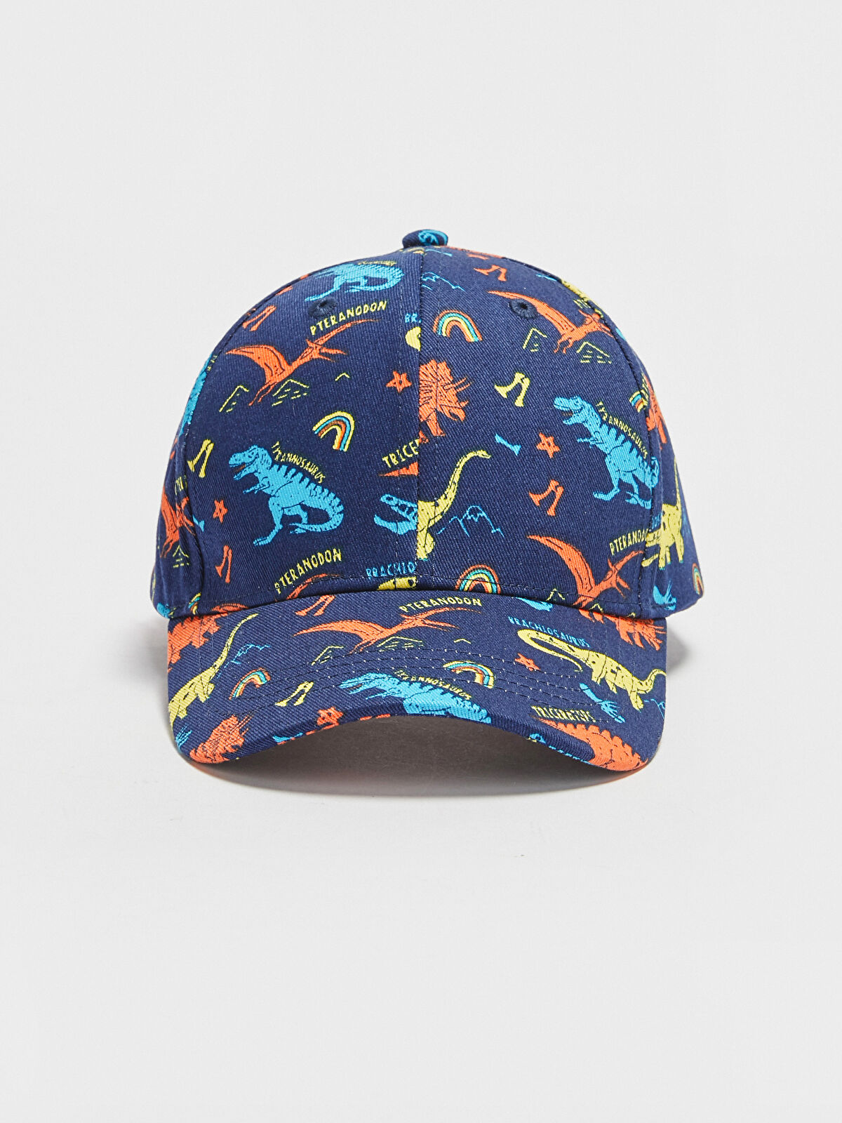 Dinazor Baskılı Erkek Çocuk Şapka