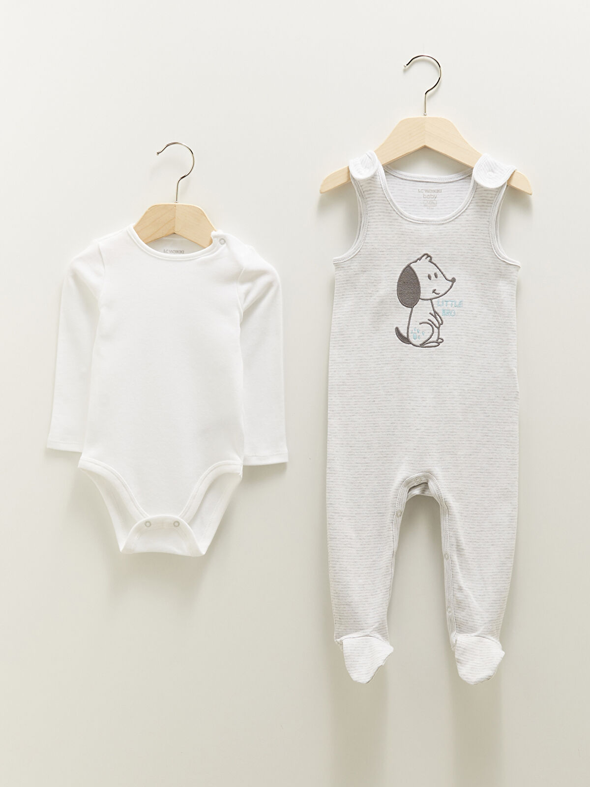 Bisiklet Yaka Baskılı Erkek Bebek Çıtçıtlı Body ve Tulum 2'li Takım Bisiklet Yaka Baskılı Erkek Bebek Çıtçıtlı Body ve Tulum 2'li Takım