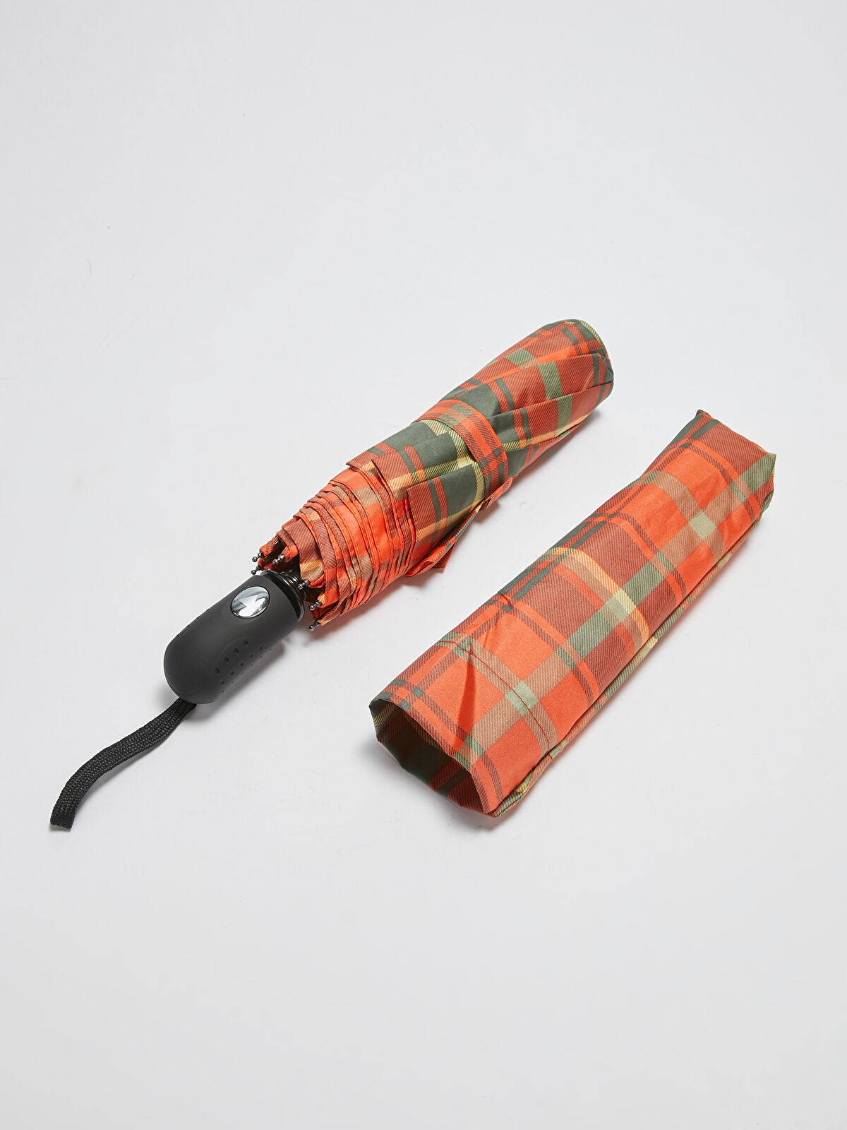 Ekose Desenli Şemsiye