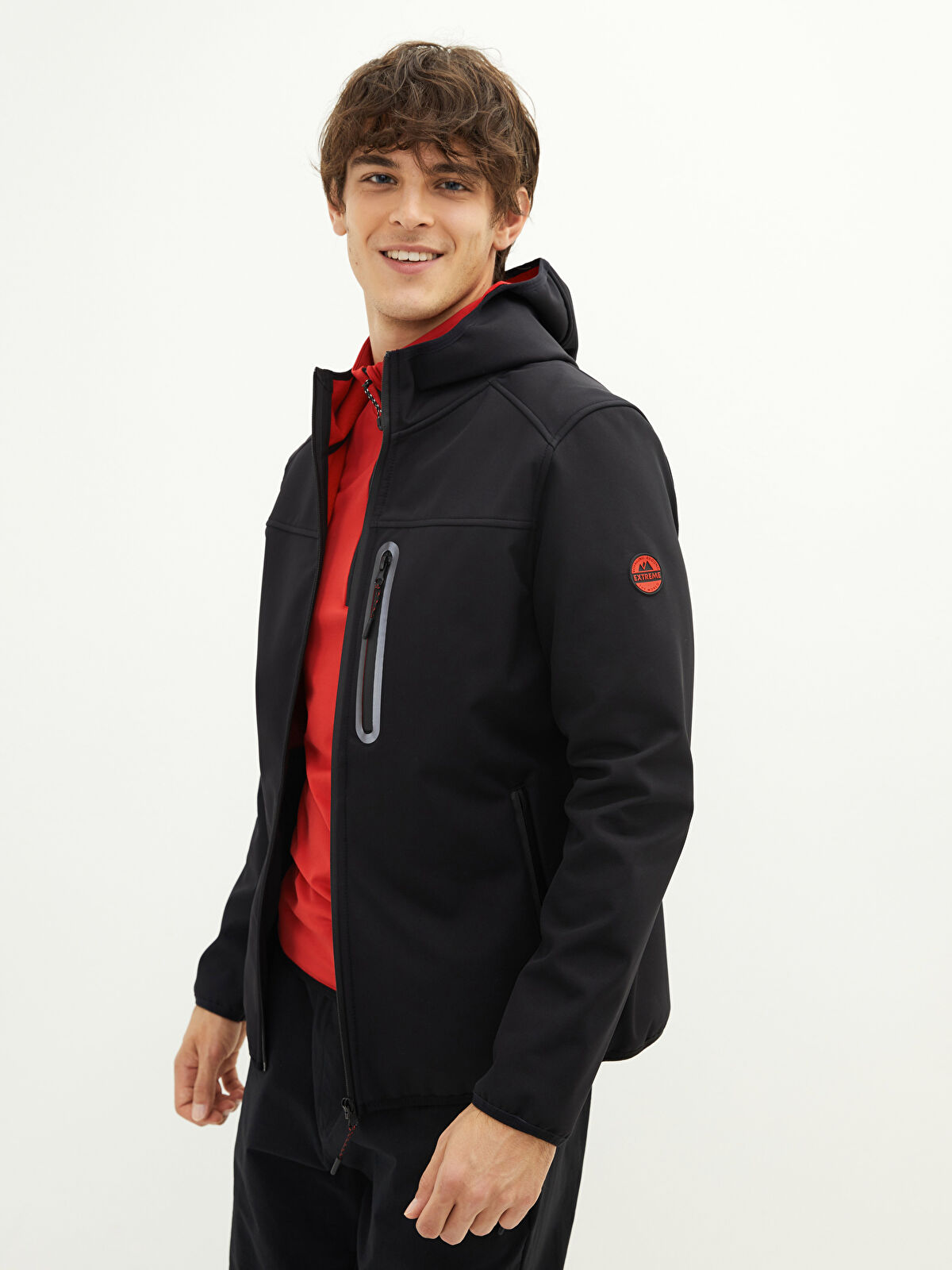 Outdoor Rahat Kalıp Kapüşonlu İnce Erkek Rüzgarlık Outdoor Rahat Kalıp Kapüşonlu İnce Erkek Rüzgarlık