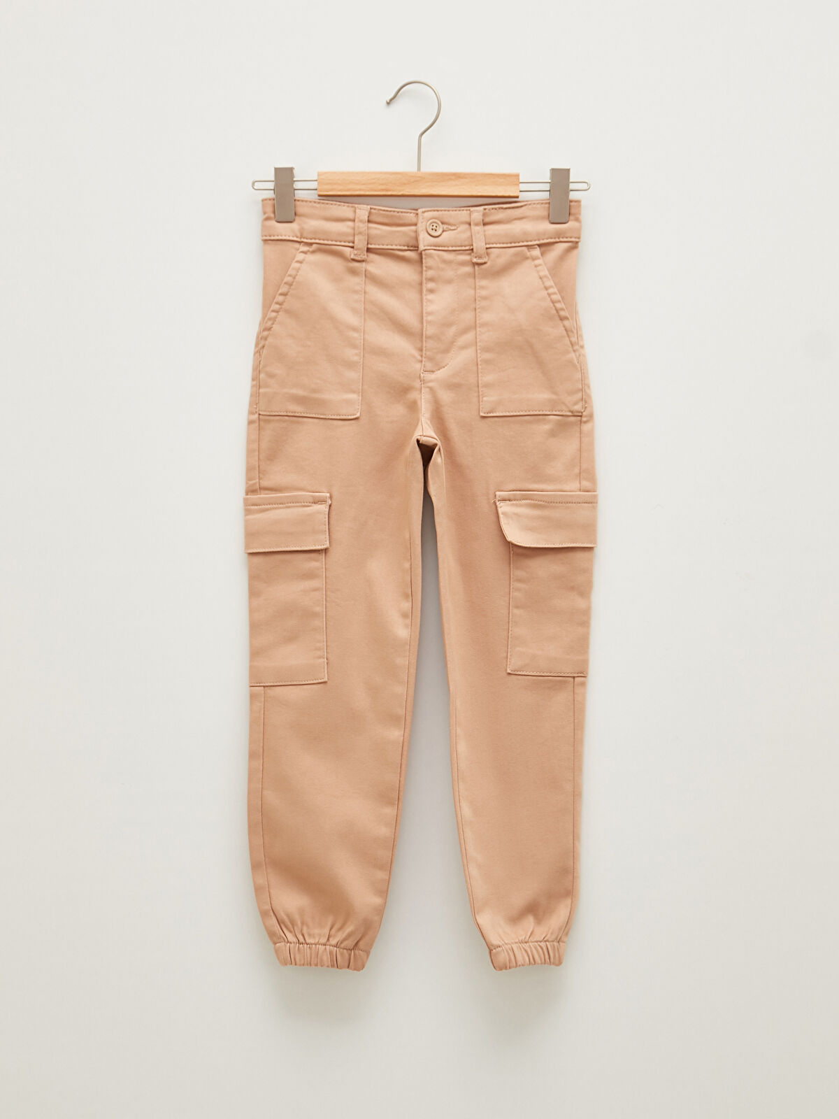 Basic Gabardin Kız Çocuk Jogger Pantolon