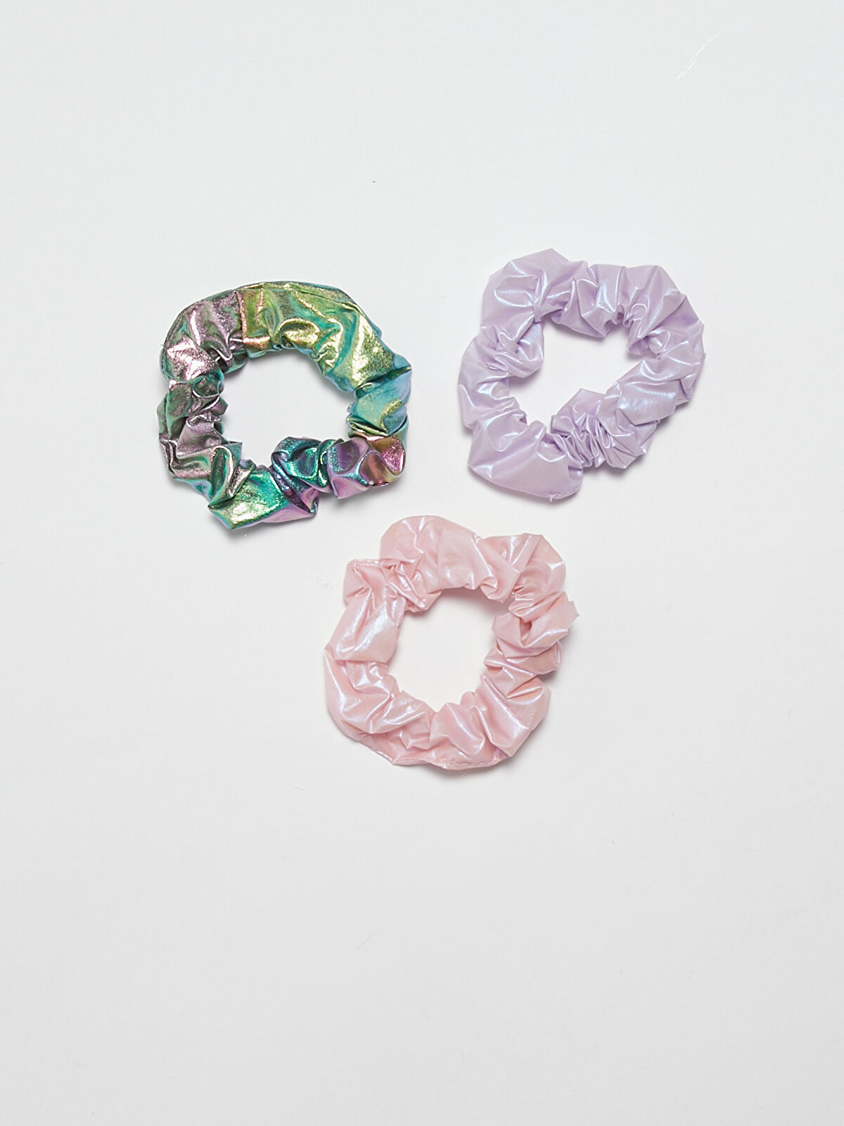 Lastikli Işıltılı Kadın Saç Tokası 3'lü