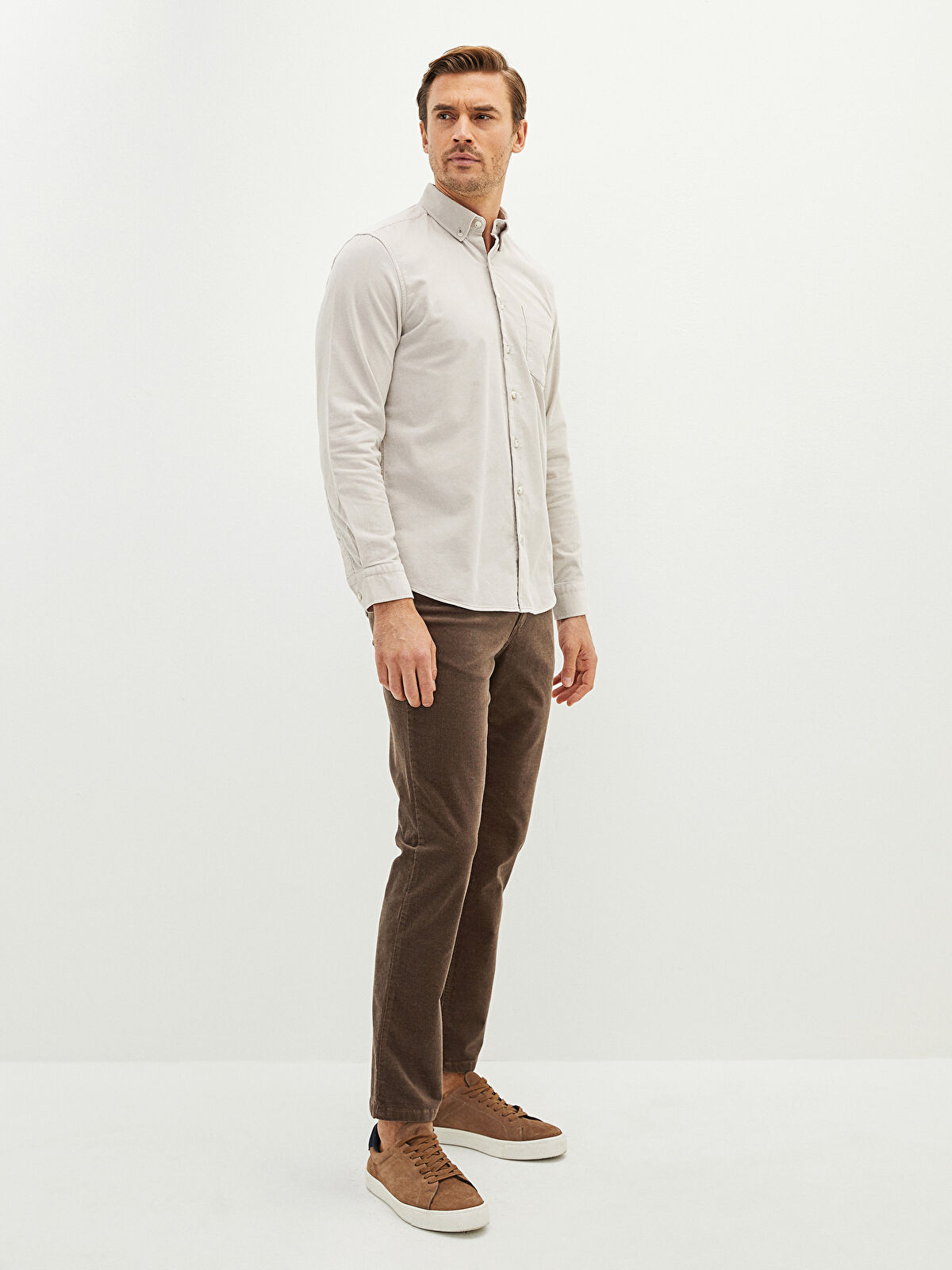 LCW CLASSIC Rahat Kalıp Kadife Erkek Pantolon