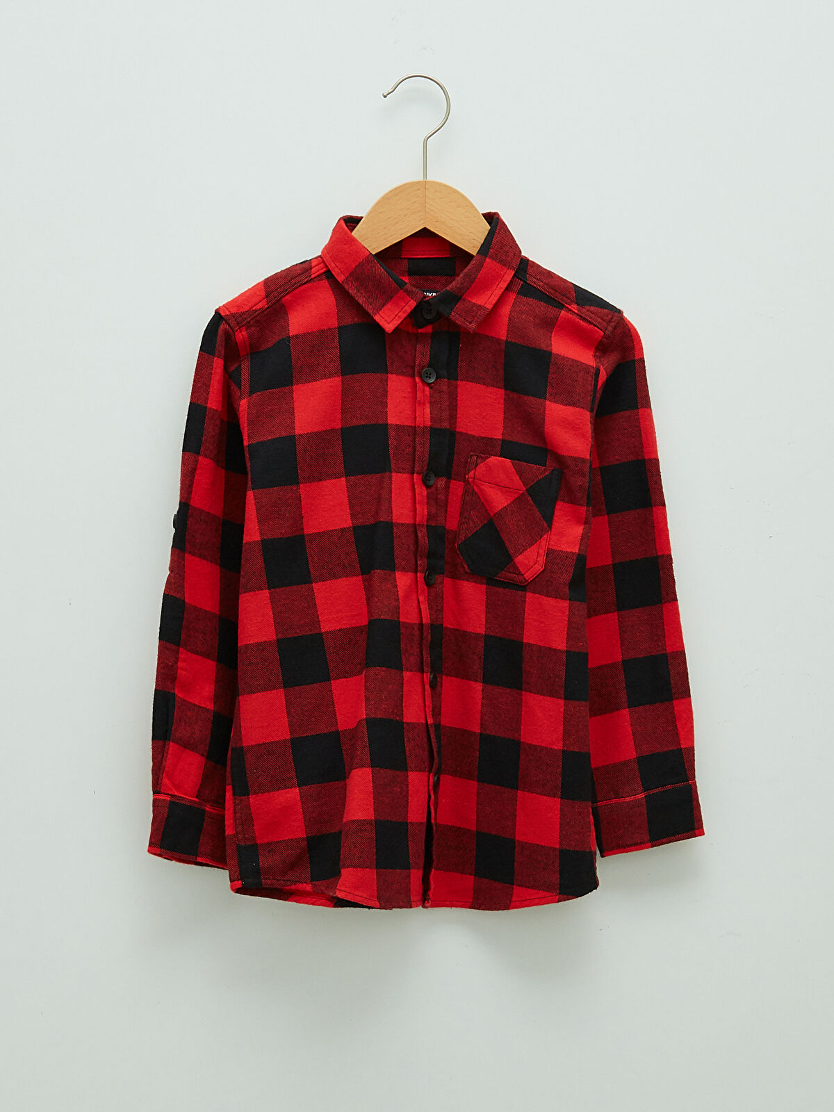 Ekose Uzun Kollu Erkek Çocuk Oduncu Gömlek