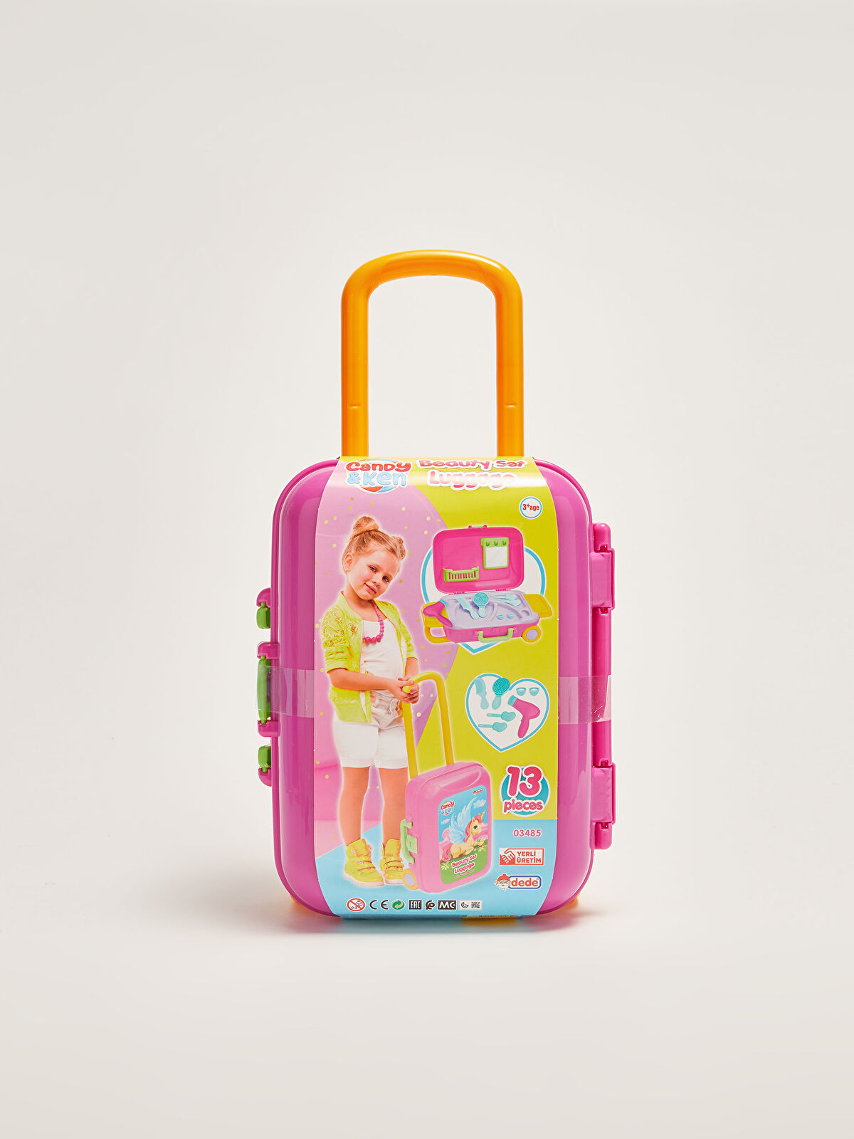 Kız Çocuk Valizli Güzellik Seti Oyuncak
