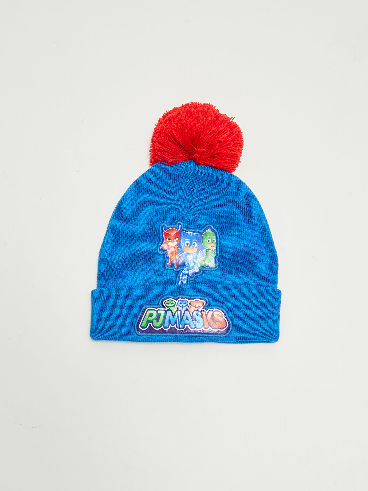 Erkek Çocuk Pijamaskeliler Lisanslı Ponponlu Triko Bere Erkek Çocuk Pijamaskeliler Lisanslı Ponponlu Triko Bere