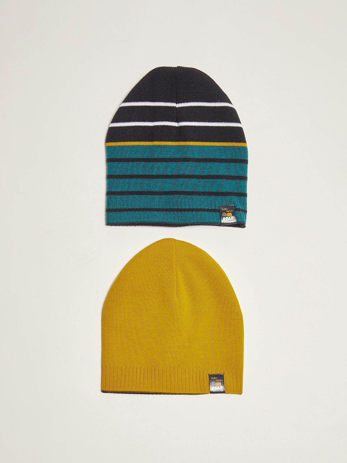 Erkek Çocuk Triko Bere 2'li