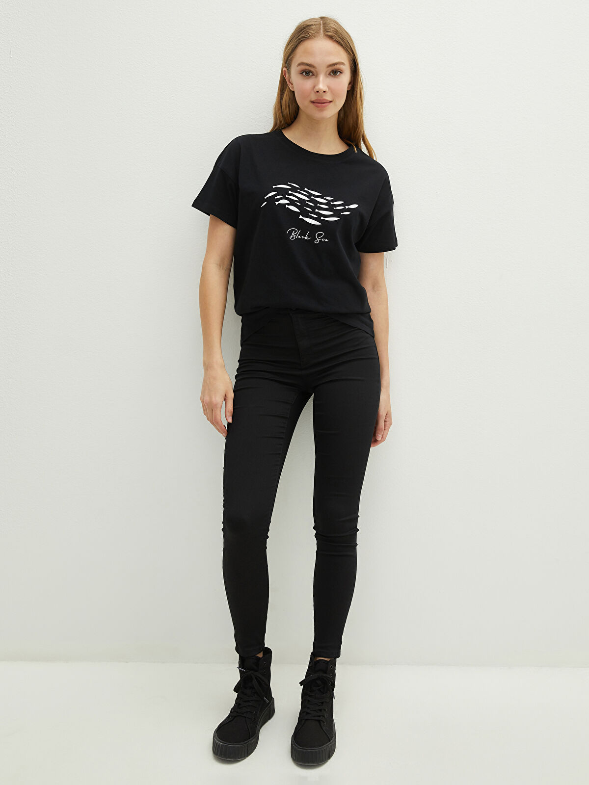 Yüksek Bel Süper Skinny Fit Kadın Rodeo Jean Pantolon