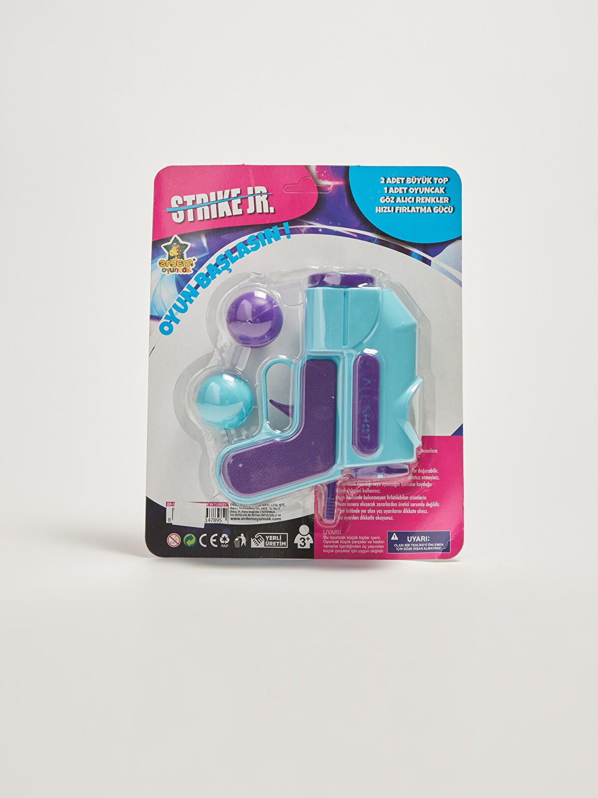 Erkek Çocuk Strike Jr. Top Atan Oyuncak Tabanca Erkek Çocuk Strike Jr. Top Atan Oyuncak Tabanca