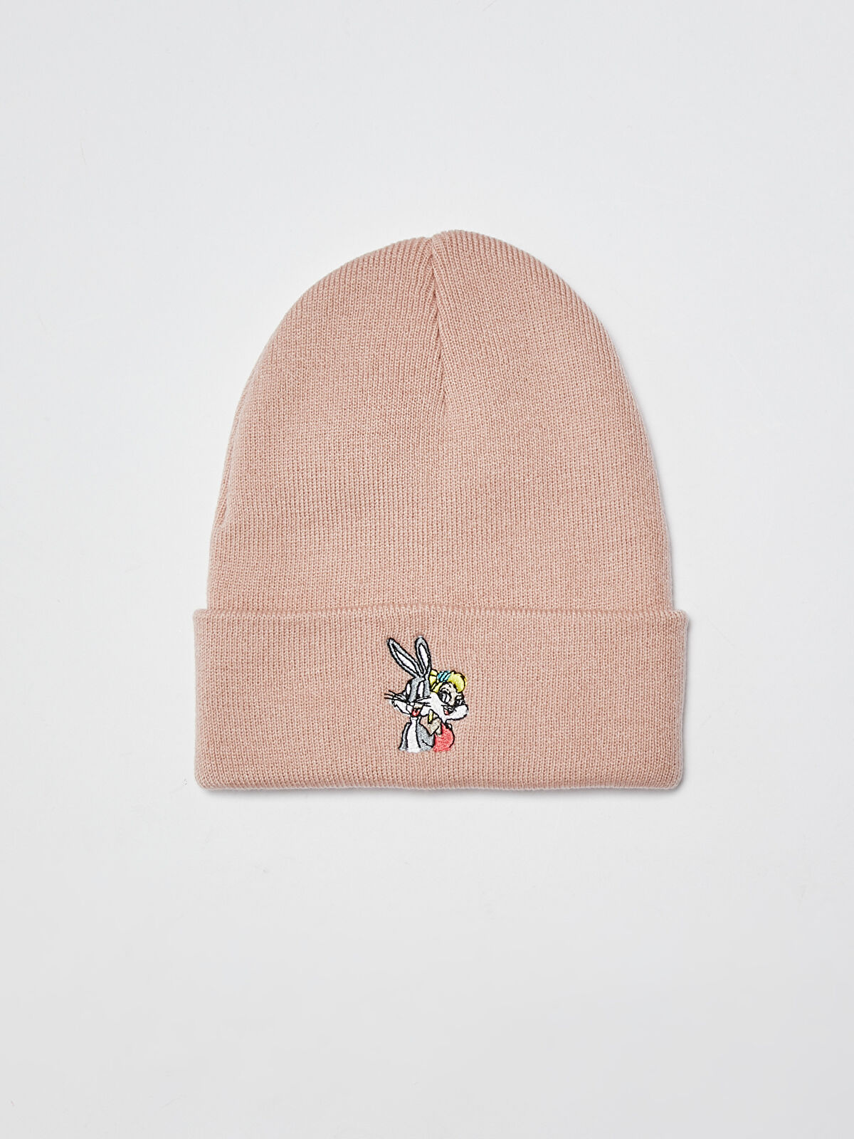 Bugs Bunny Baskılı Kadın Triko Bere