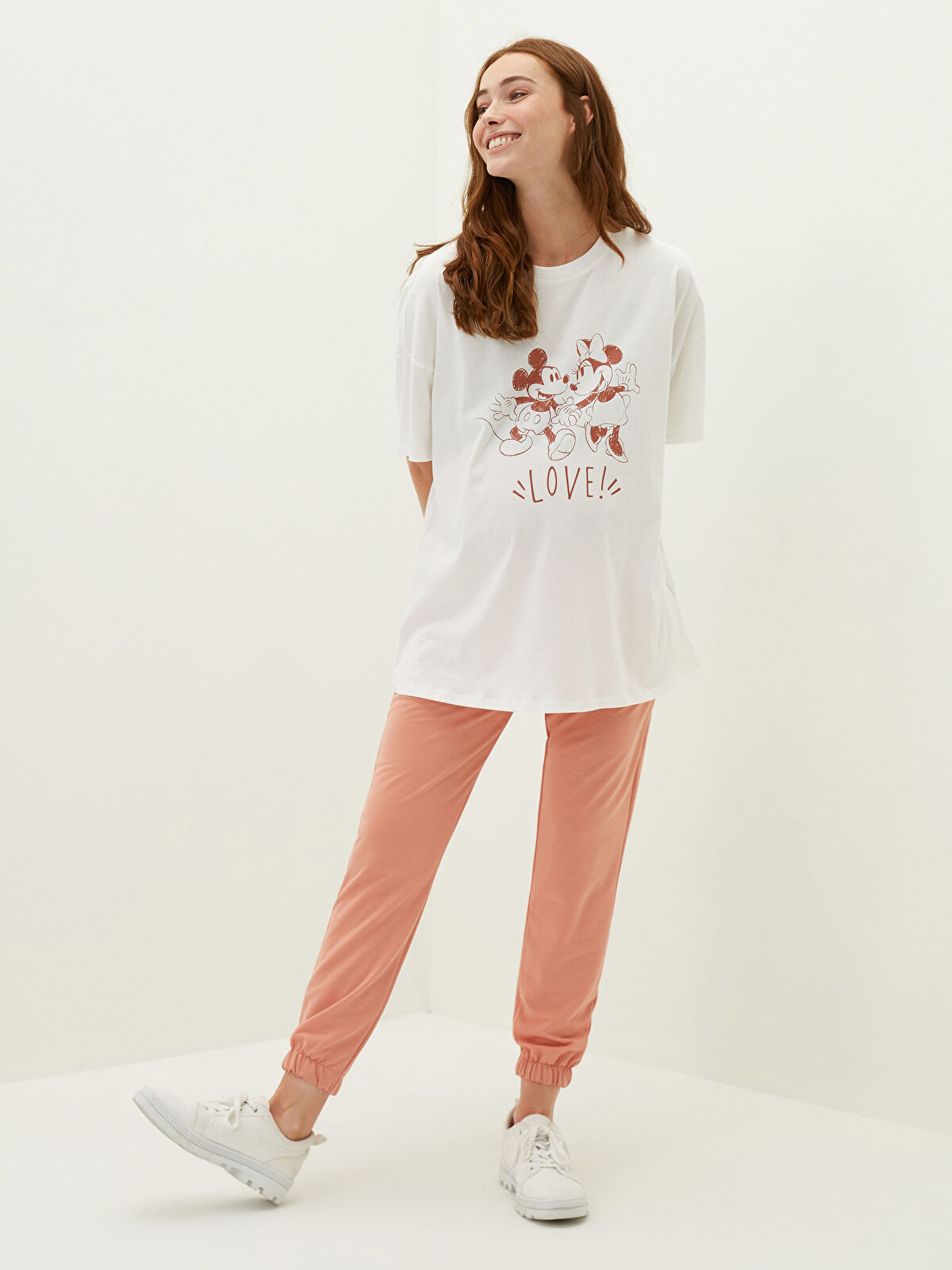 Karın Panelli Düz Cep Detaylı Hamile Jogger Eşofman Altı