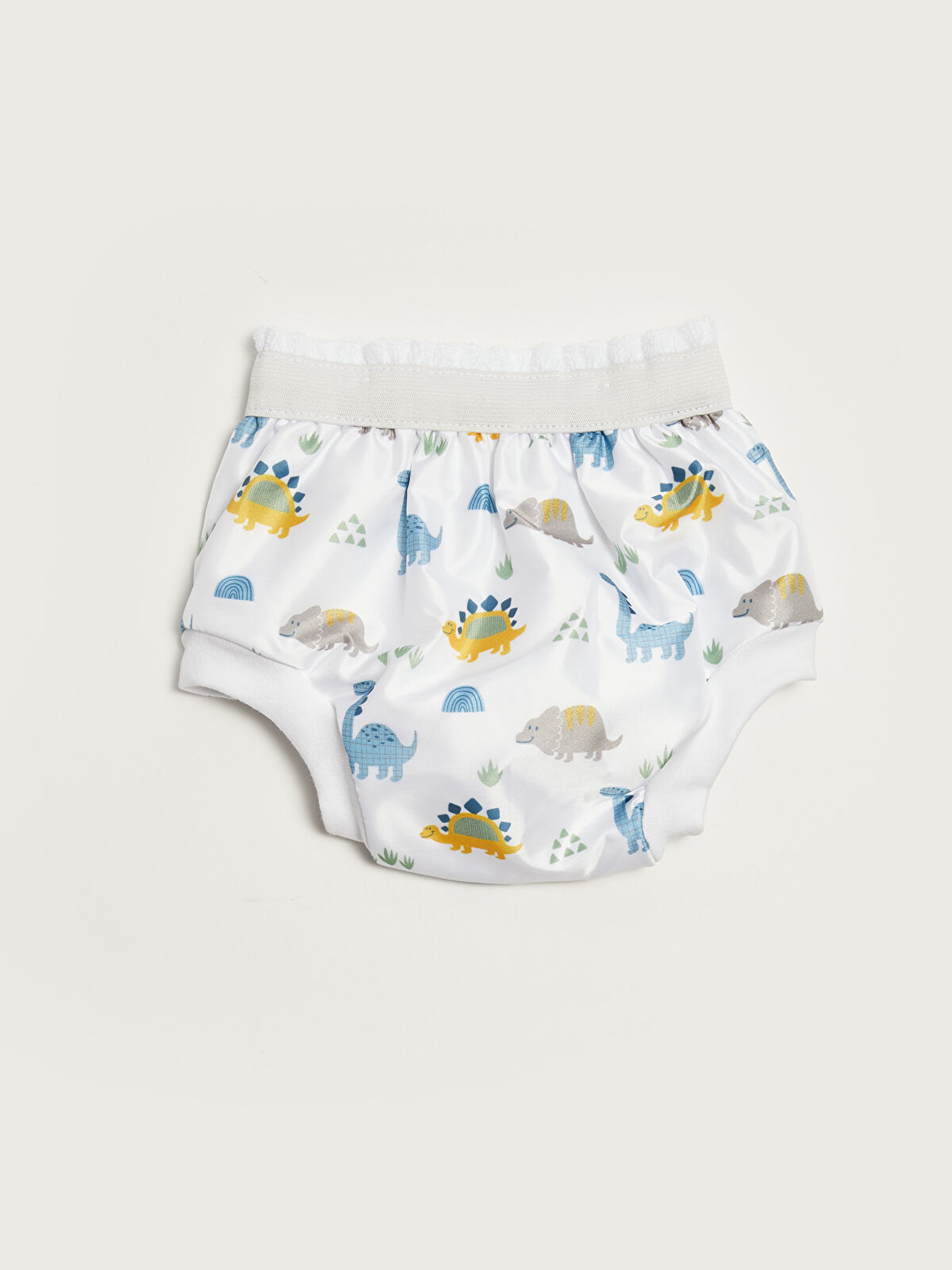 Beli Lastikli Baskılı Unisex Bebek Alıştırma Külodu