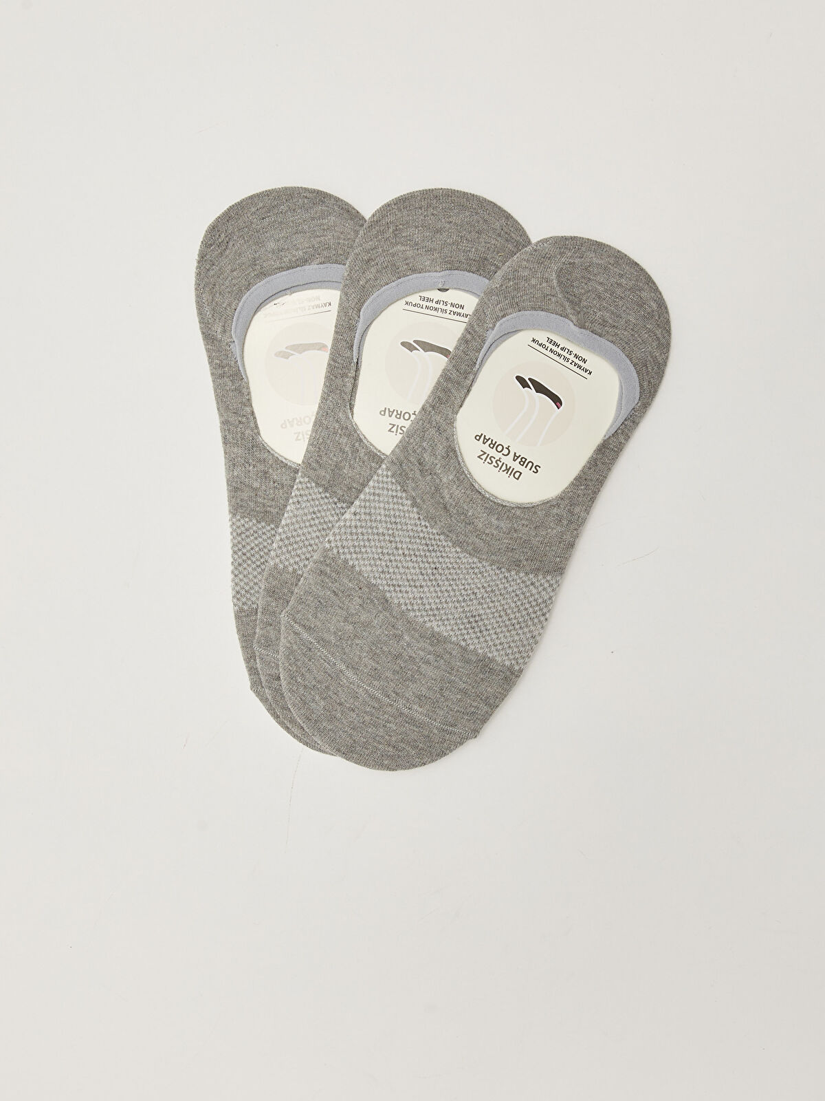 Desenli Erkek Babet Çorap 3'lü