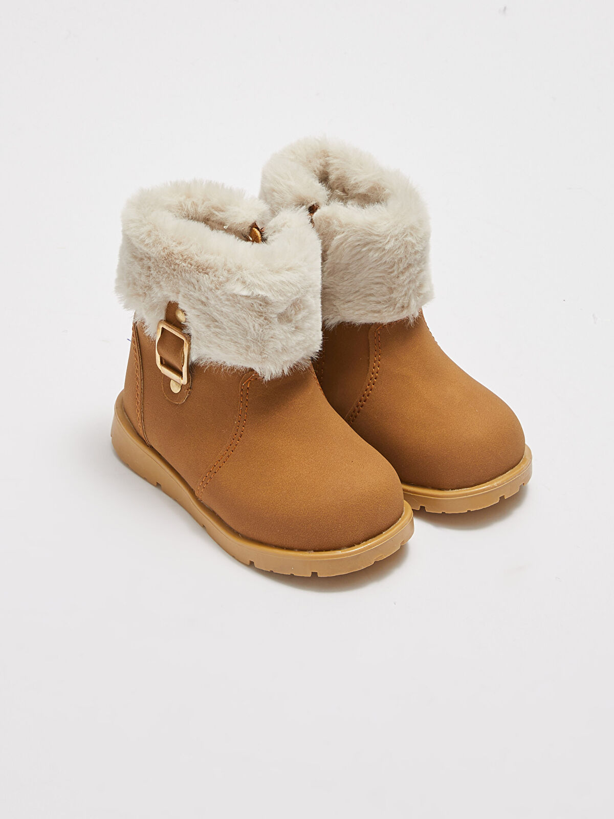 Kemer Detaylı Fermuarlı Kız Bebek Bot