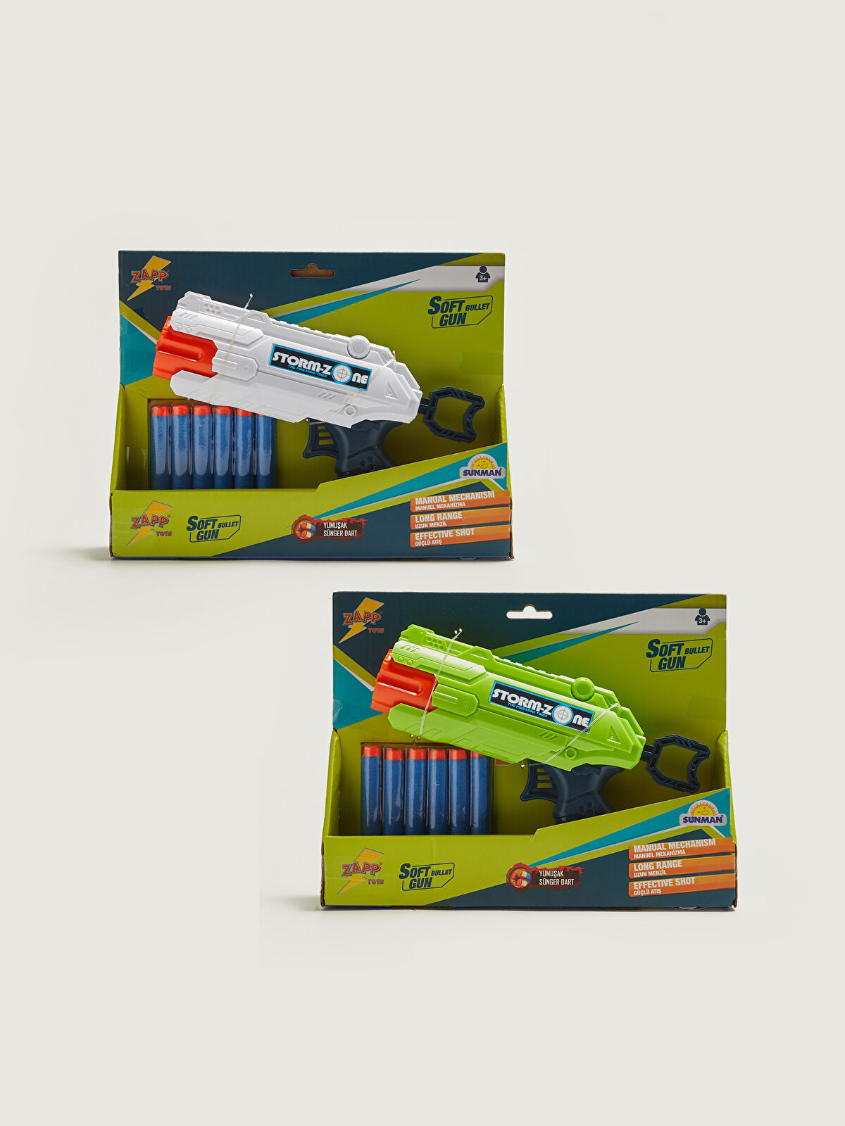 Zapp Toys Yumuşak Sünger Atan Oyuncak Tabanca Zapp Toys Yumuşak Sünger Atan Oyuncak Tabanca