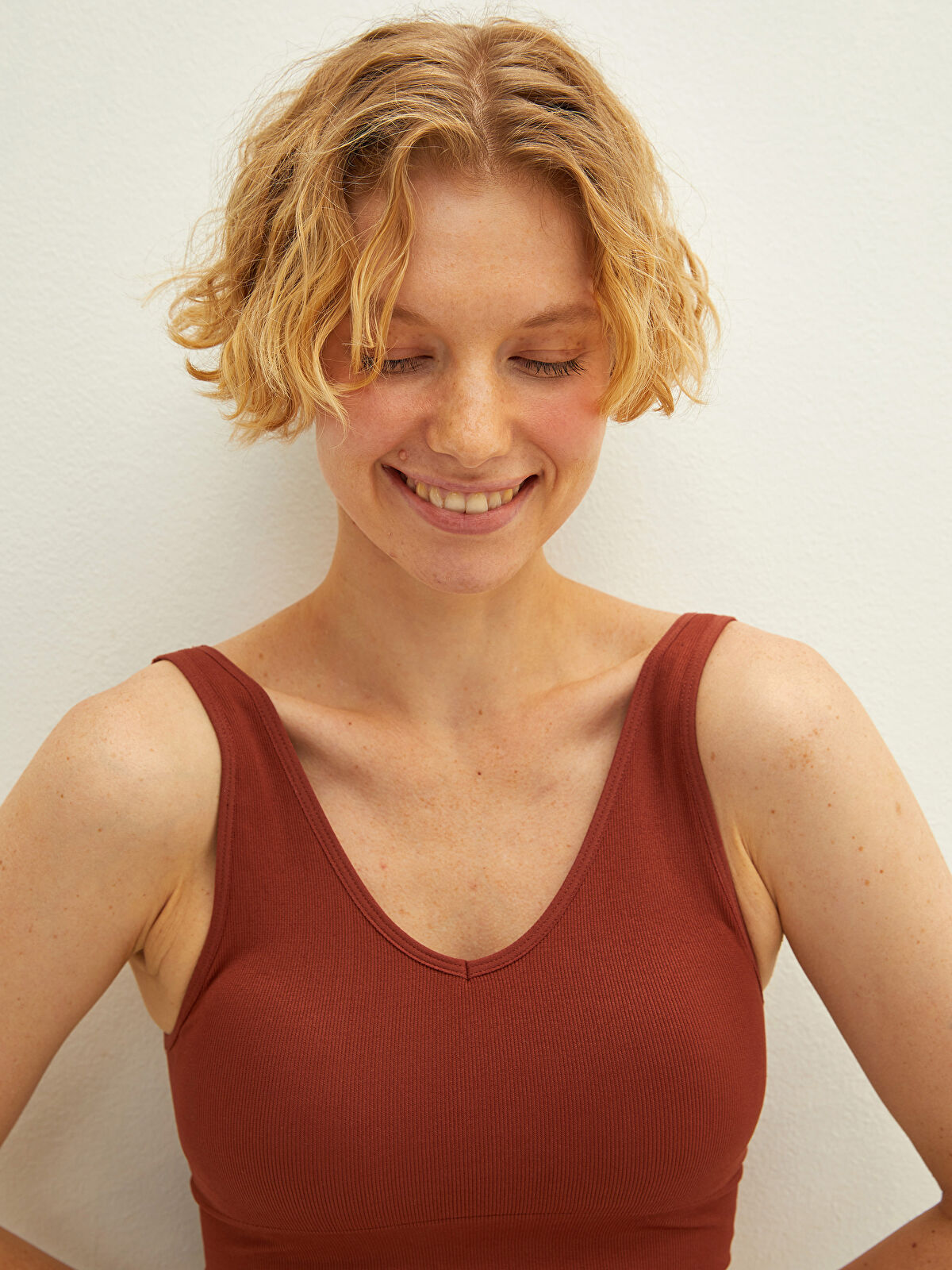 LCW DREAM V Yaka Balensiz Dolgusuz Sporcu Büstiyer LCW DREAM V Yaka Balensiz Dolgusuz Sporcu Büstiyer