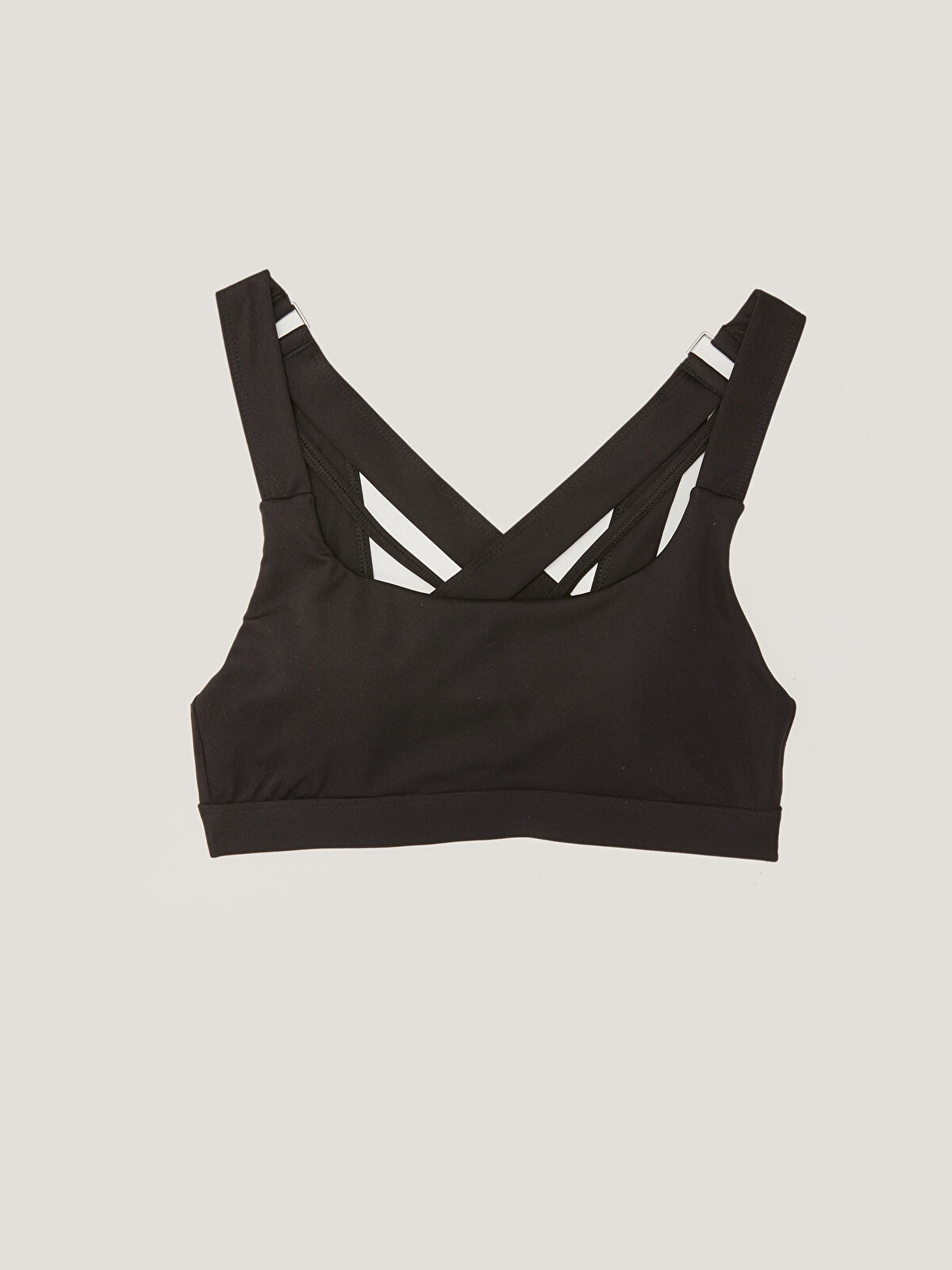 LCW DREAM Balensiz Kare Yaka Düz Çapraz Askılı Dolgusuz Büstiyer