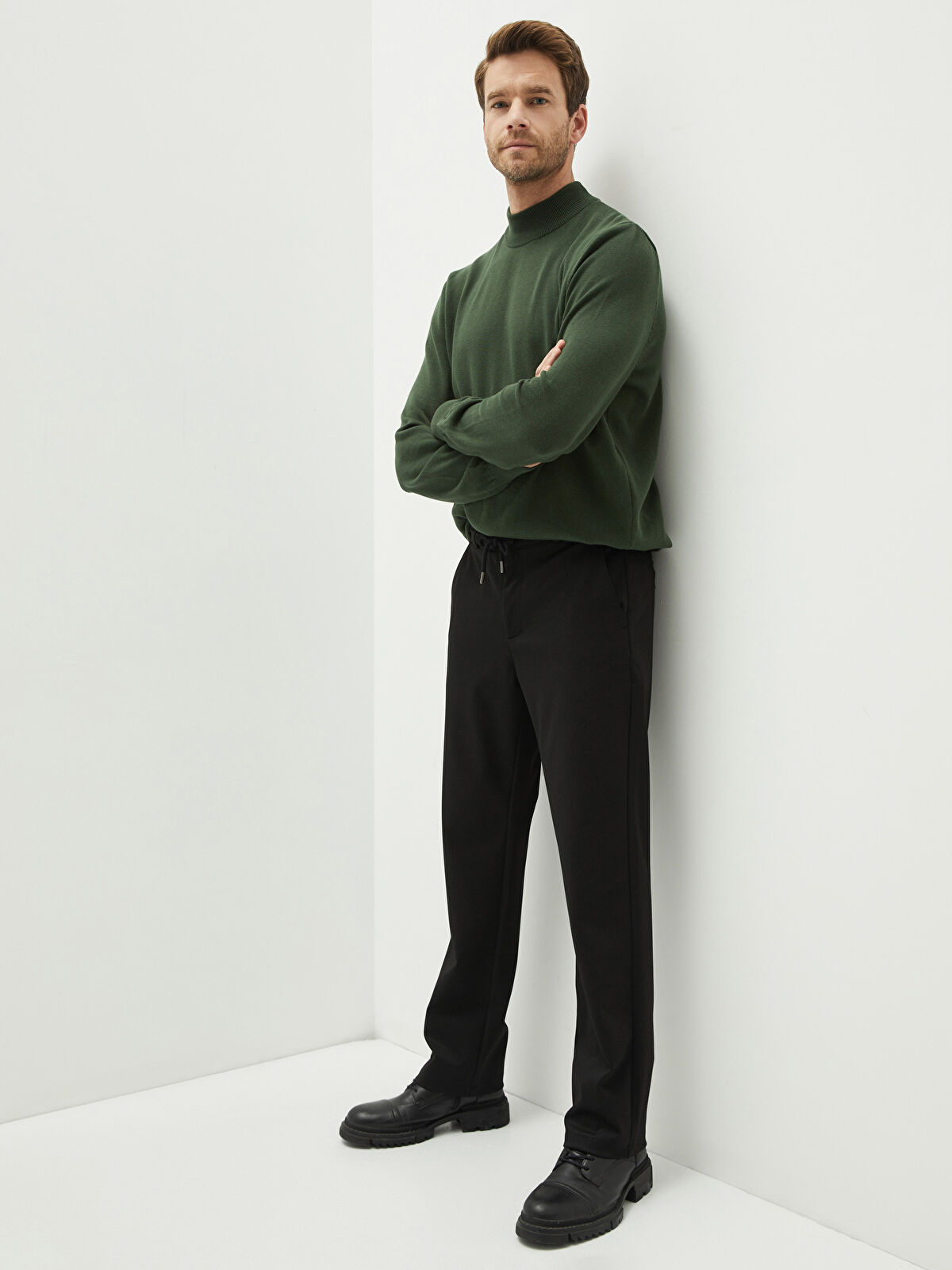 LCW CLASSIC Standart Kalıp Dokulu Erkek Pantolon