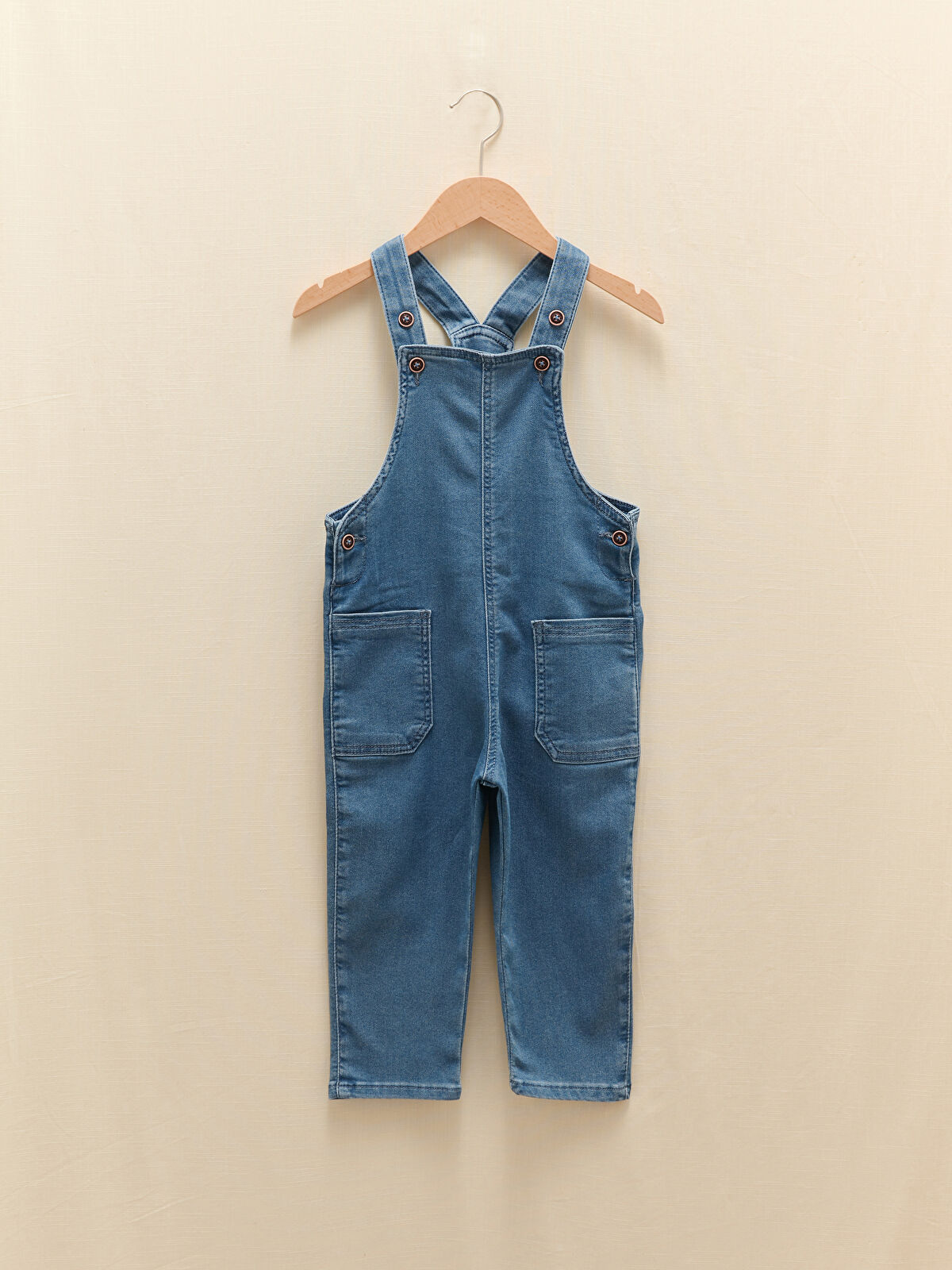 LCW GREEN Basic Erkek Bebek Jean Salopet
