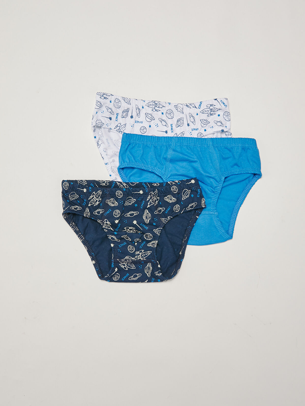 Pamuklu Erkek Çocuk Külot 3'lü