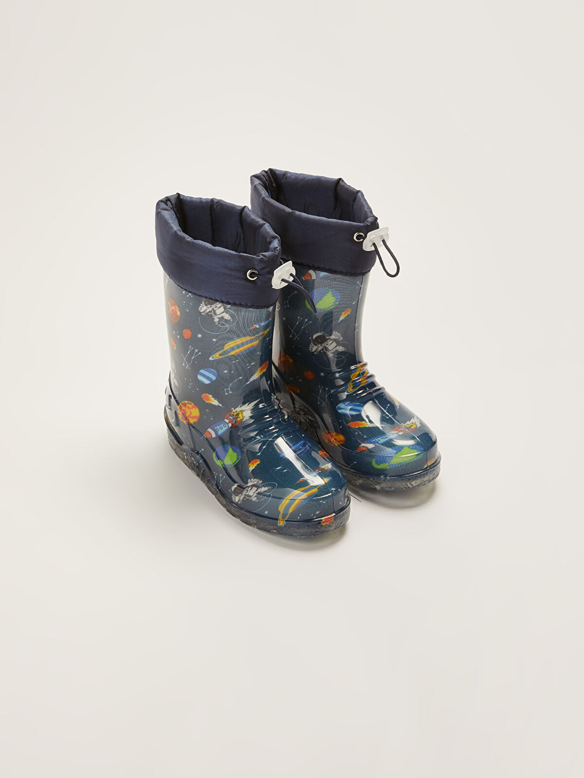 Baskılı Erkek Çocuk Yağmur Botu