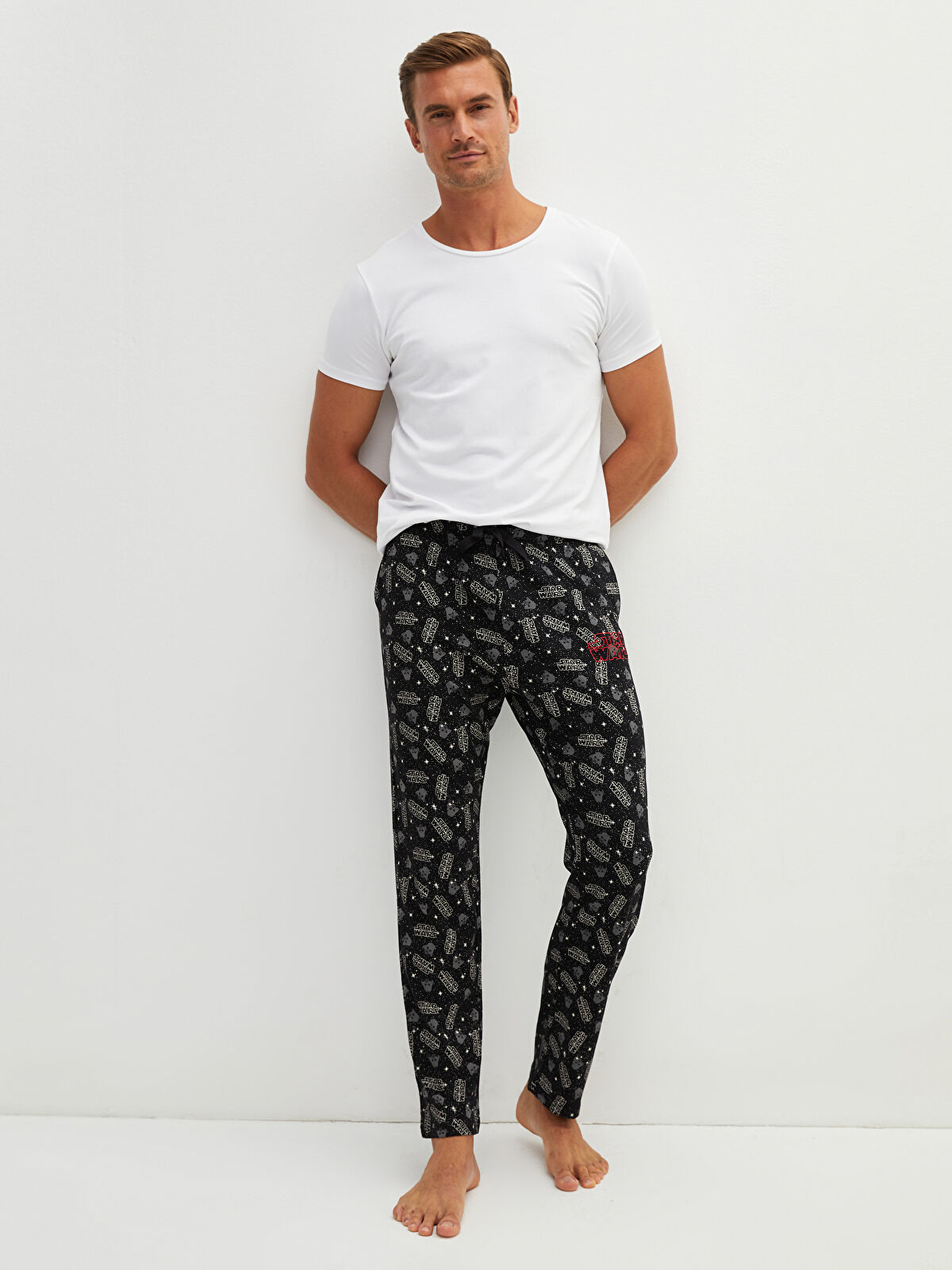 LCW DREAM Standart Kalıp Star Wars Baskılı Erkek Pijama Altı