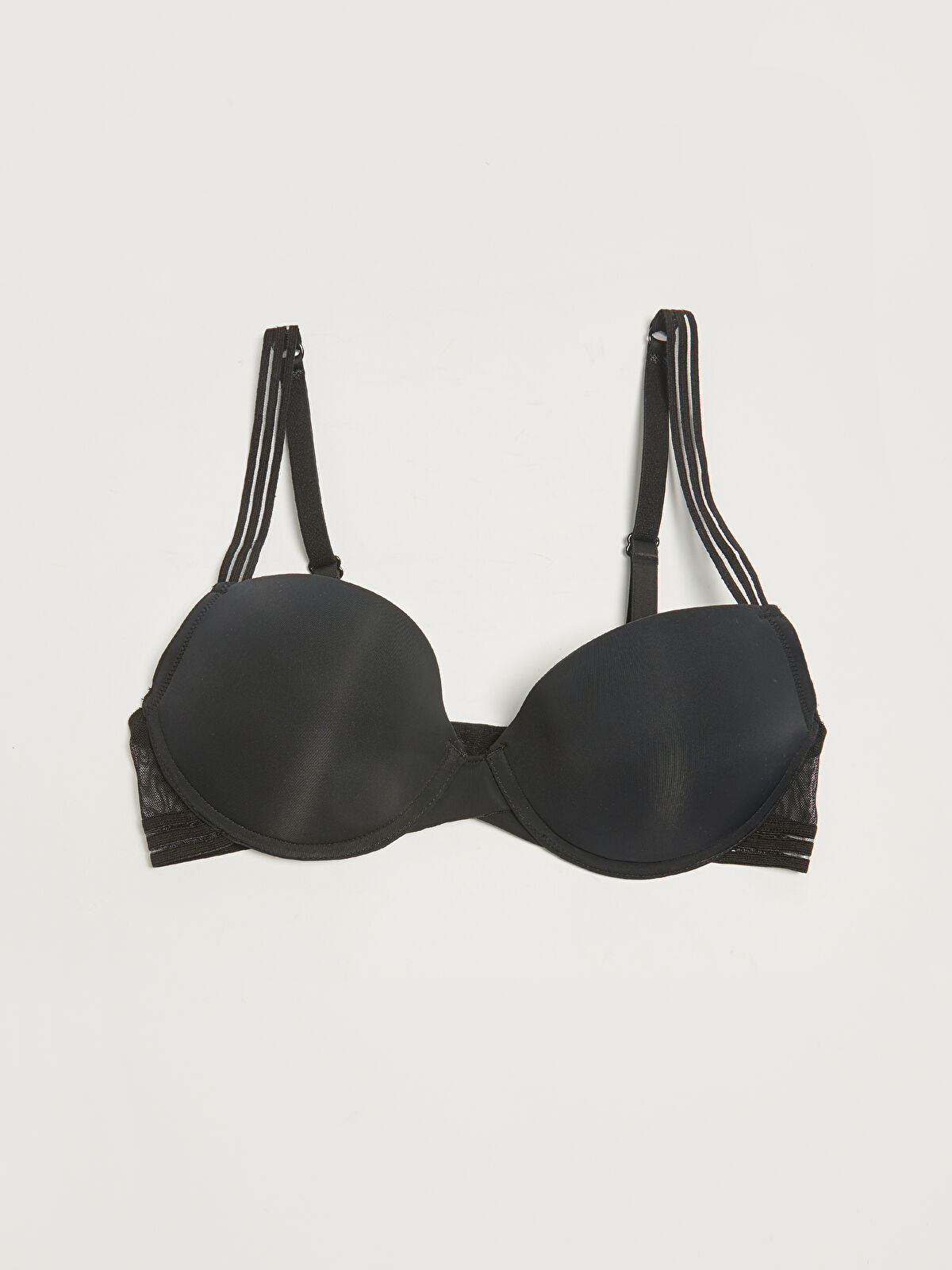 LCW DREAM Balenli Düz Yarım Dolgulu Tişört Sütyen