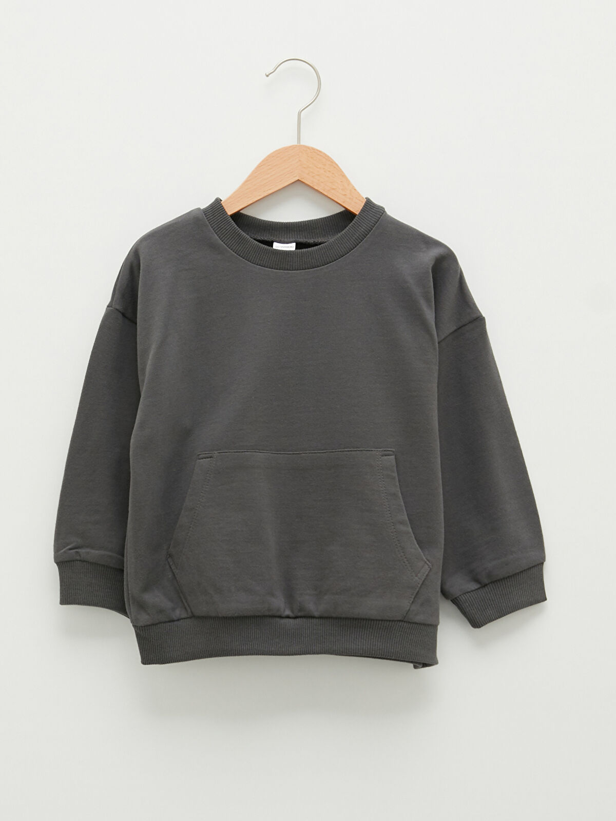 Bisiklet Yaka Uzun Kol Basic Erkek Bebek Sweatshirt Bisiklet Yaka Uzun Kol Basic Erkek Bebek Sweatshirt