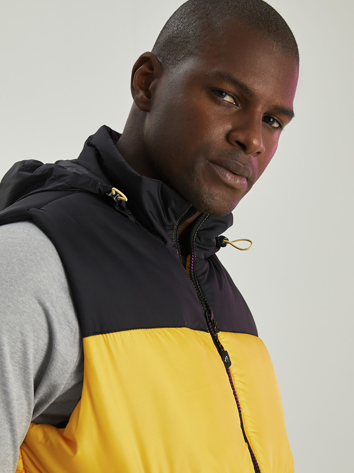 Outdoor Standart Kalıp Dik Yaka Erkek Yelek