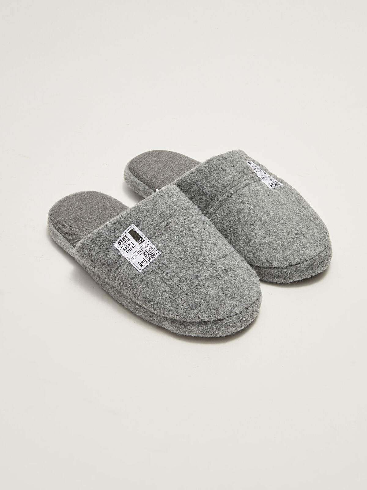 Önü Kapalı Erkek Triko Ev Terliği