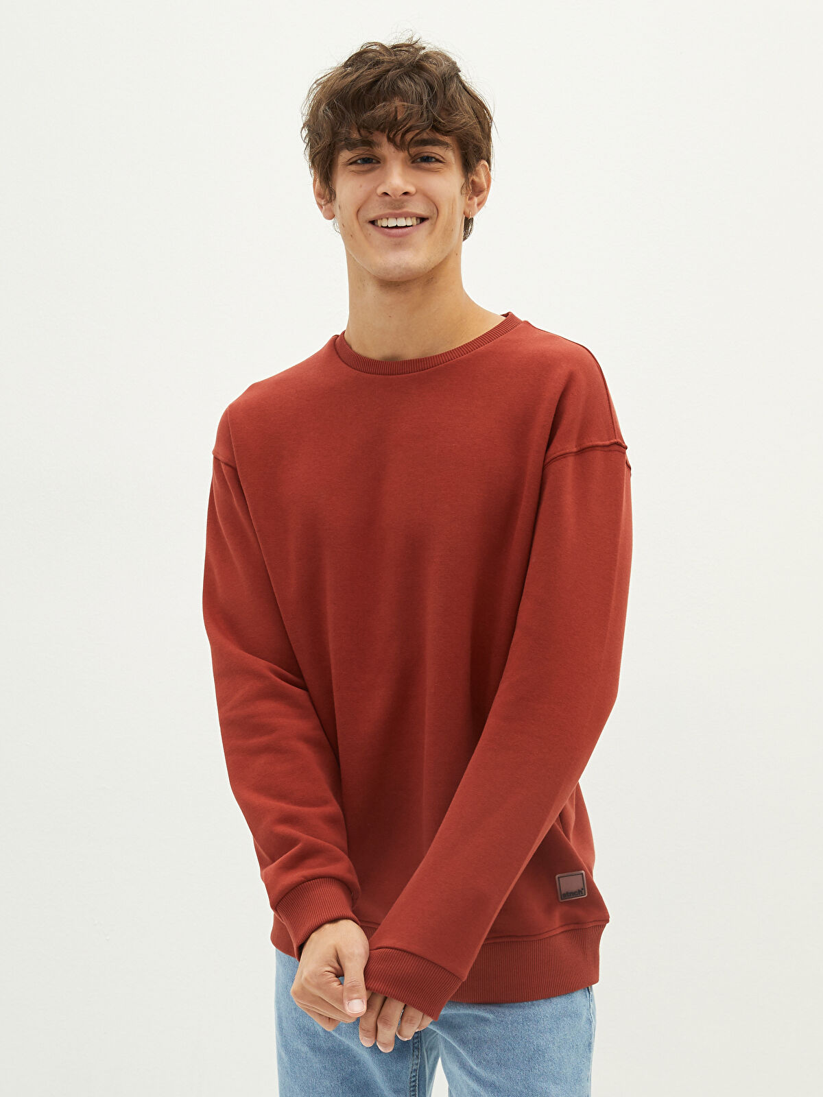 LCW CASUAL Bisiklet Yaka Uzun Kollu Basic Kalın Erkek Sweatshirt LCW CASUAL Bisiklet Yaka Uzun Kollu Basic Kalın Erkek Sweatshirt